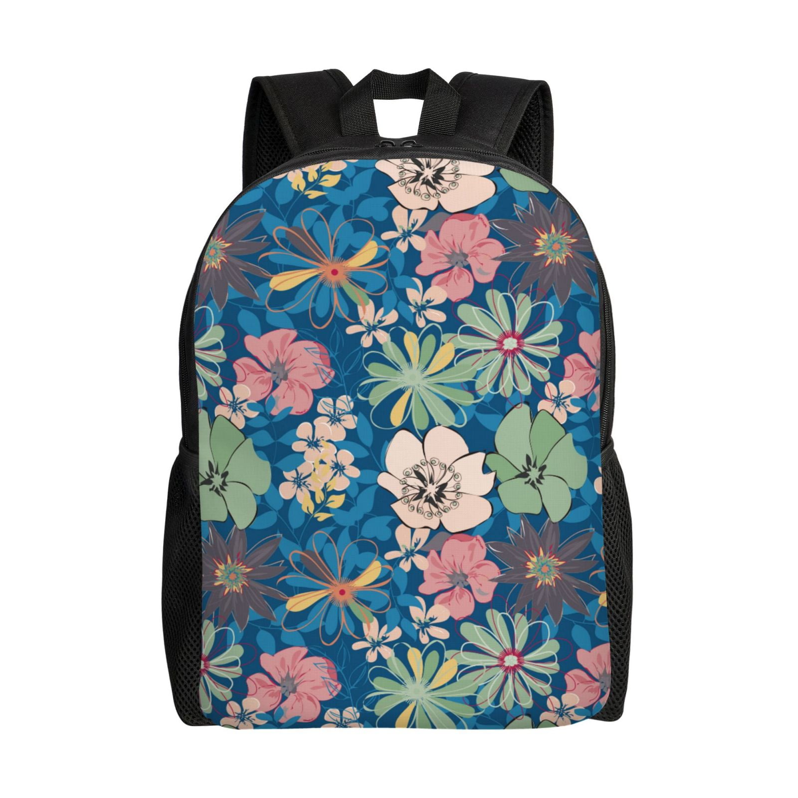 Haiem Colorful Flowers Backpack - Stylish and Durable 15-inch Laptop ...