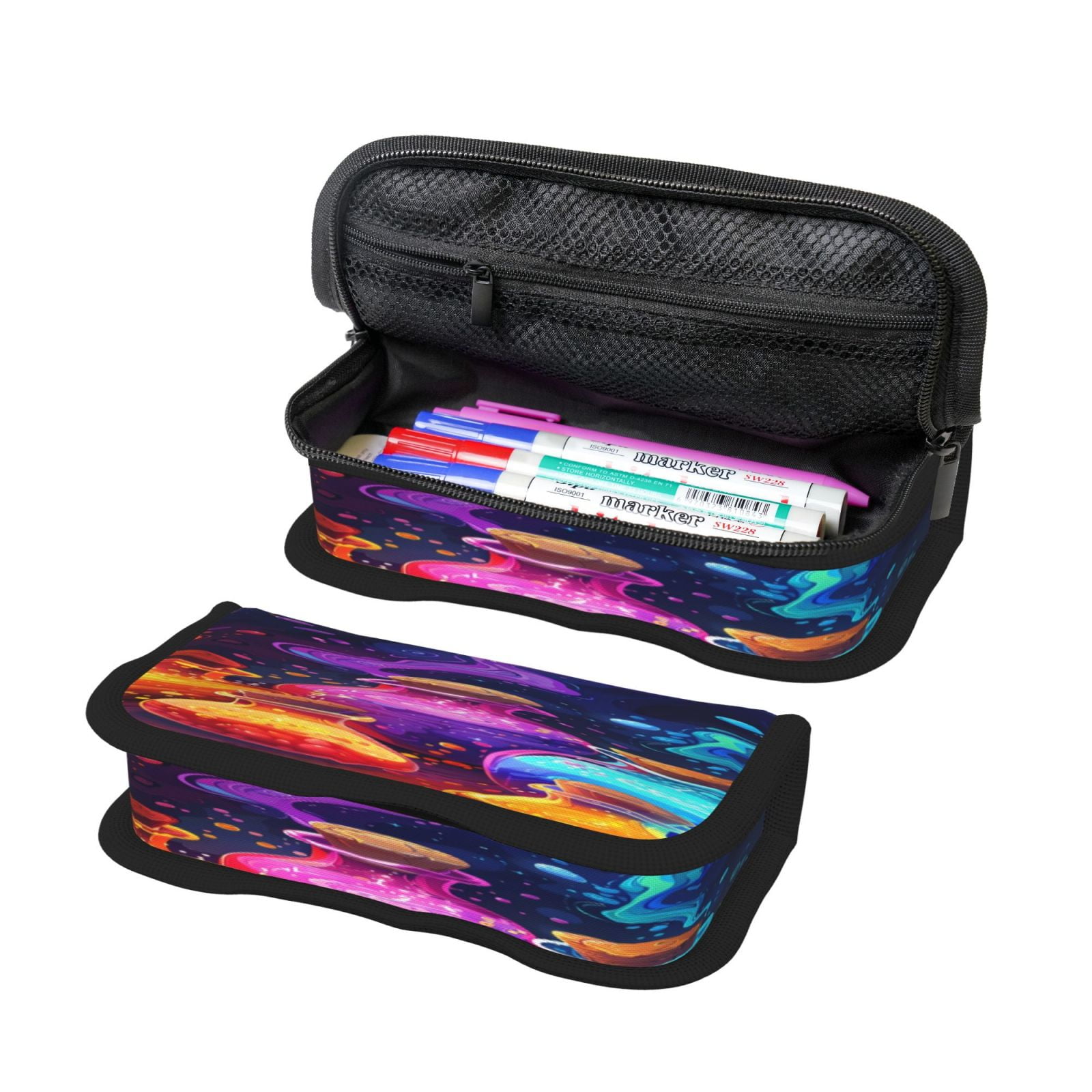 Haiem Colorful Potion Bottles Magic Printed Large Pencil Case, Big ...