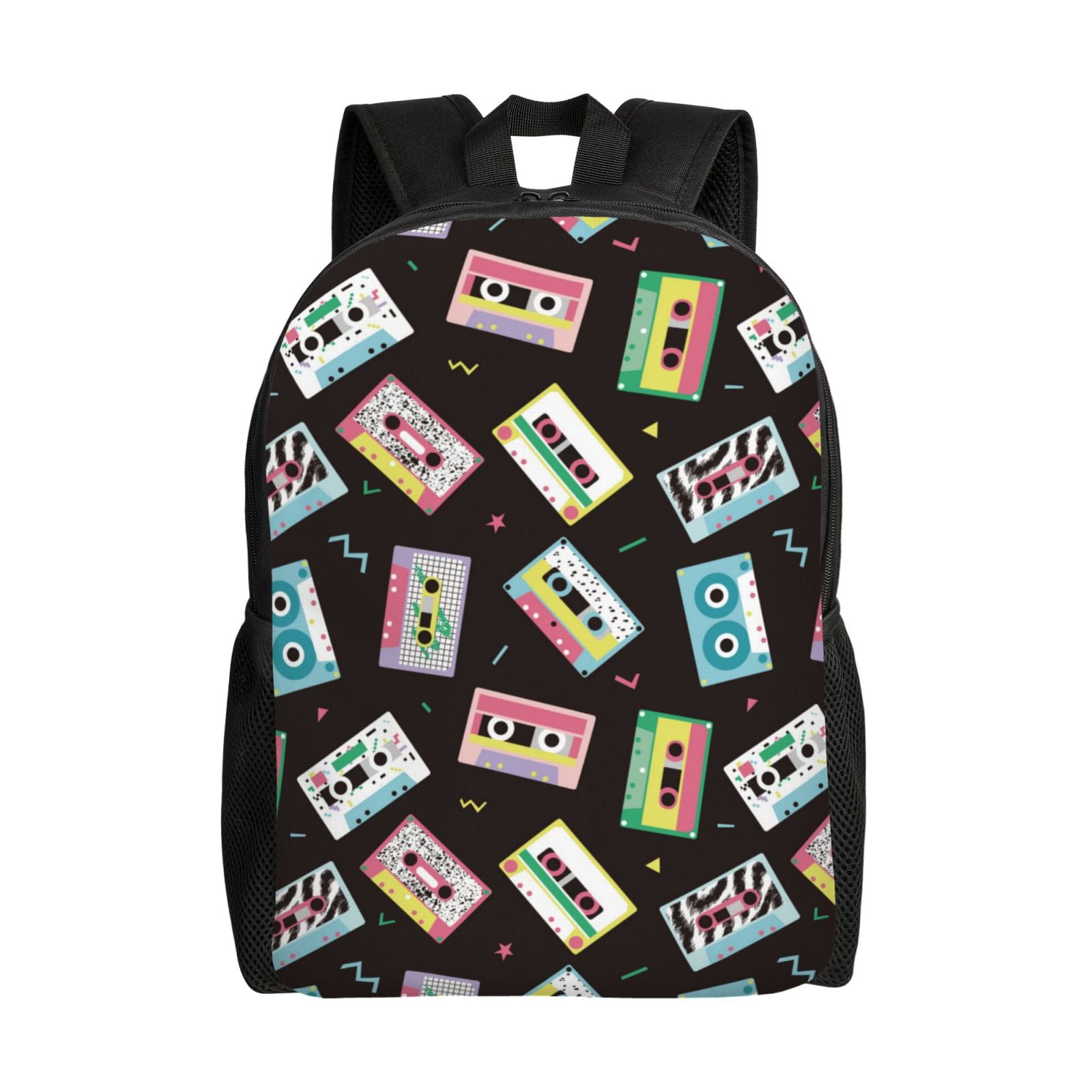 Haiem Colorful Retro Tape Backpack - Stylish and Durable 15-inch Laptop ...