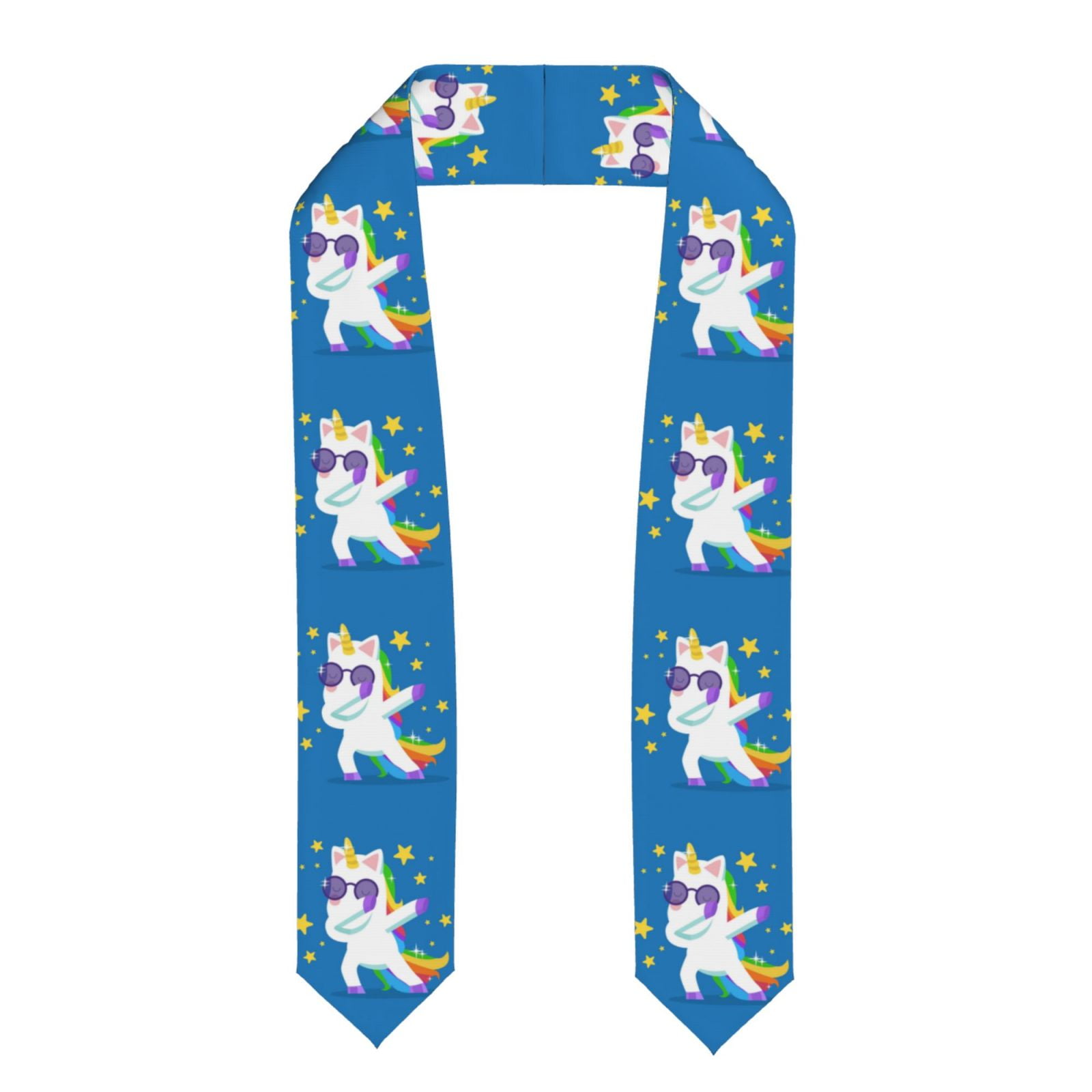 Haiem Cool Unicorn Star Golden Pattern Graduation Stole 2024 | Premium ...