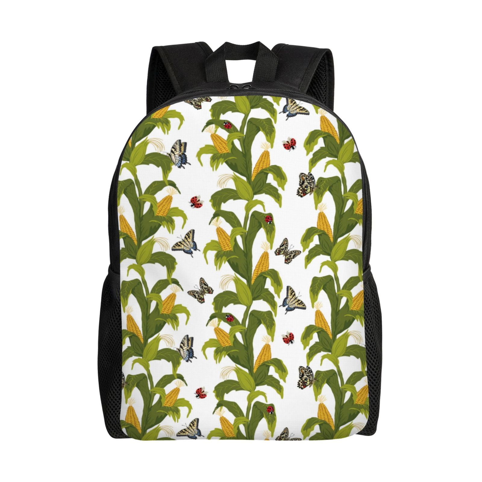 Haiem Corn And Butterflies Backpack - Stylish and Durable 15-inch ...