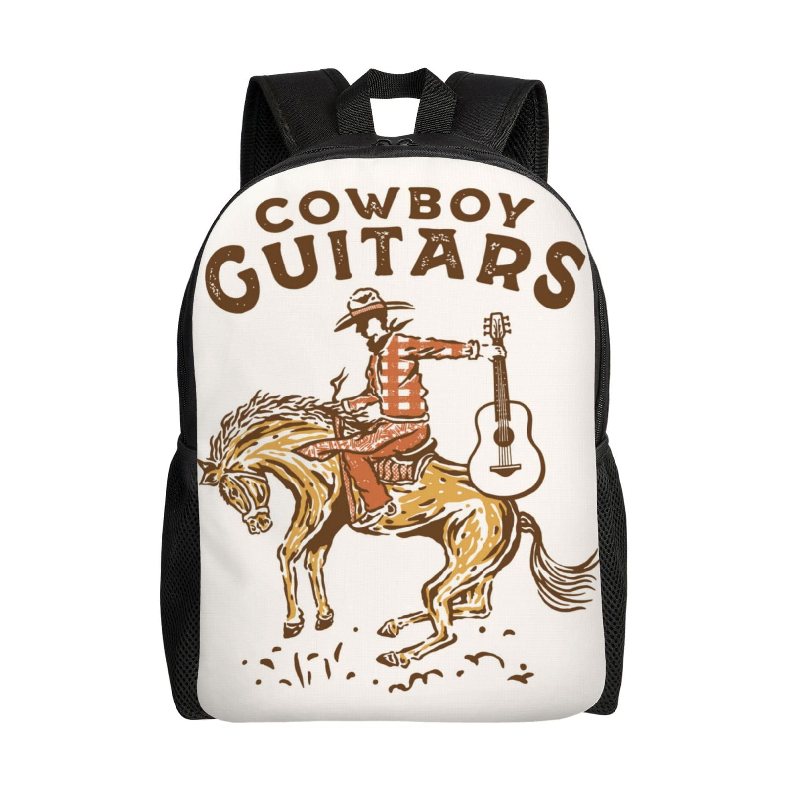 Haiem Cowboy Rodeo Guitar Backpack - Stylish and Durable 15-inch Laptop ...
