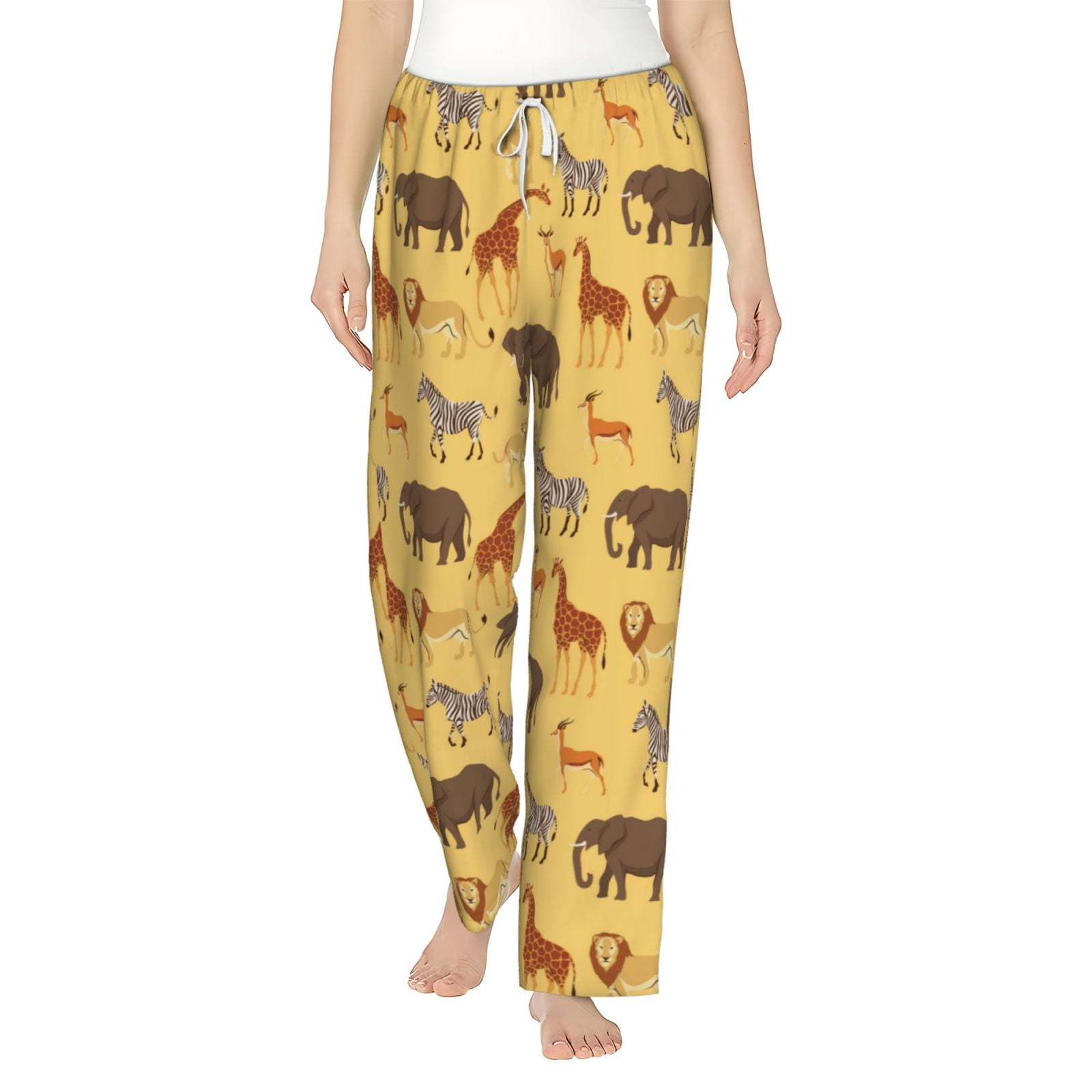 Haiem Cute Animals Women's Pajama Pants Ultra Lightweight Pjs Bottoms ...