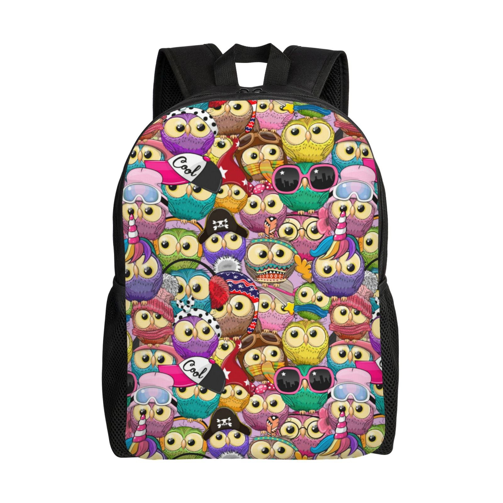 Haiem Cute Cartoon Owls Backpack - Stylish and Durable 15-inch Laptop ...