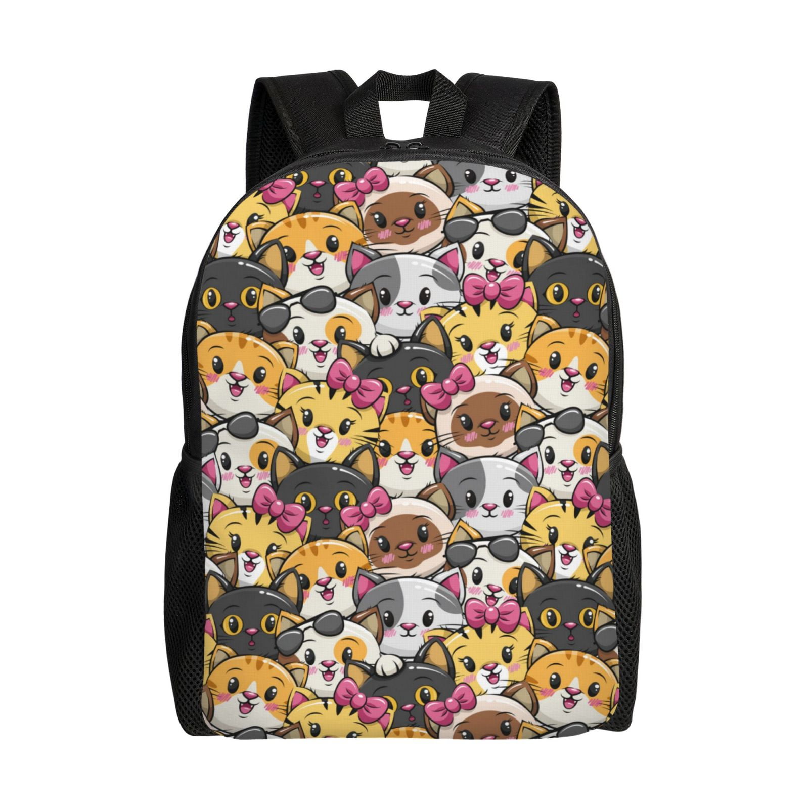 Haiem Cute Cat Backpack - Stylish and Durable 15-inch Laptop Backpack ...