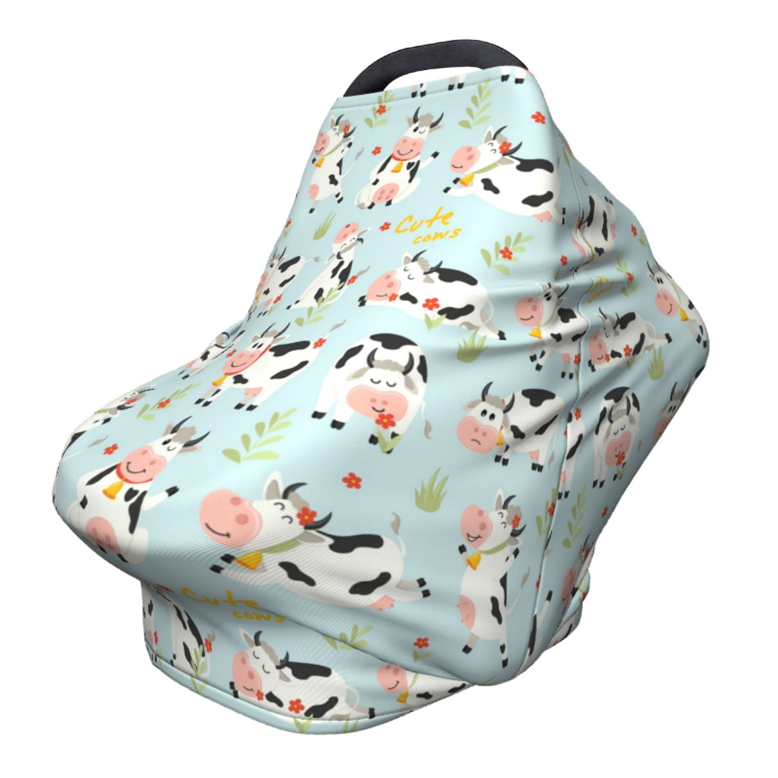 Haiem Cute Cows Baby Nursing Cover & Nursing Poncho - Multi Use Cover ...