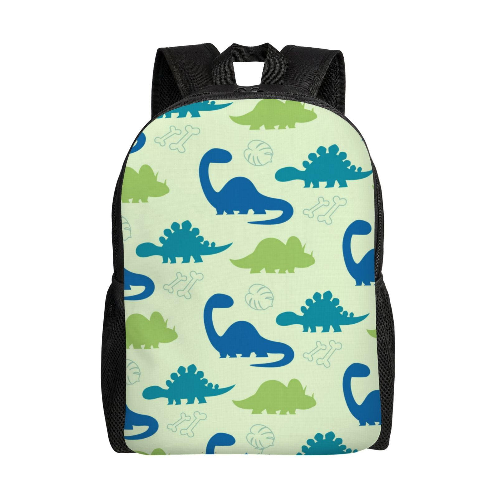 Haiem Cute Dinosaur Blue Green Backpack - Stylish and Durable 15-inch ...