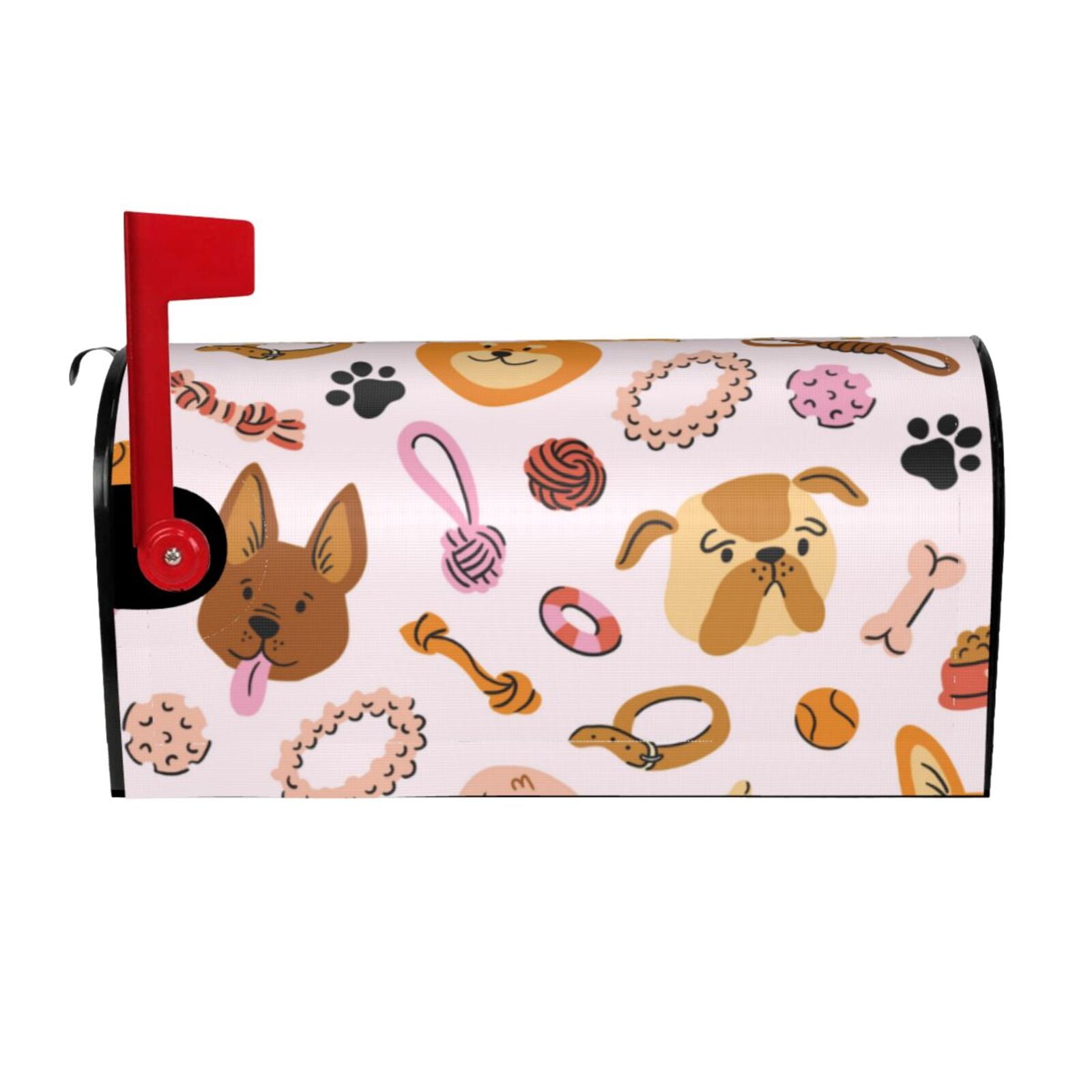 Haiem Cute Dog Mailbox Covers Magnetic ,Mailbox Wraps Post Letter Box ...