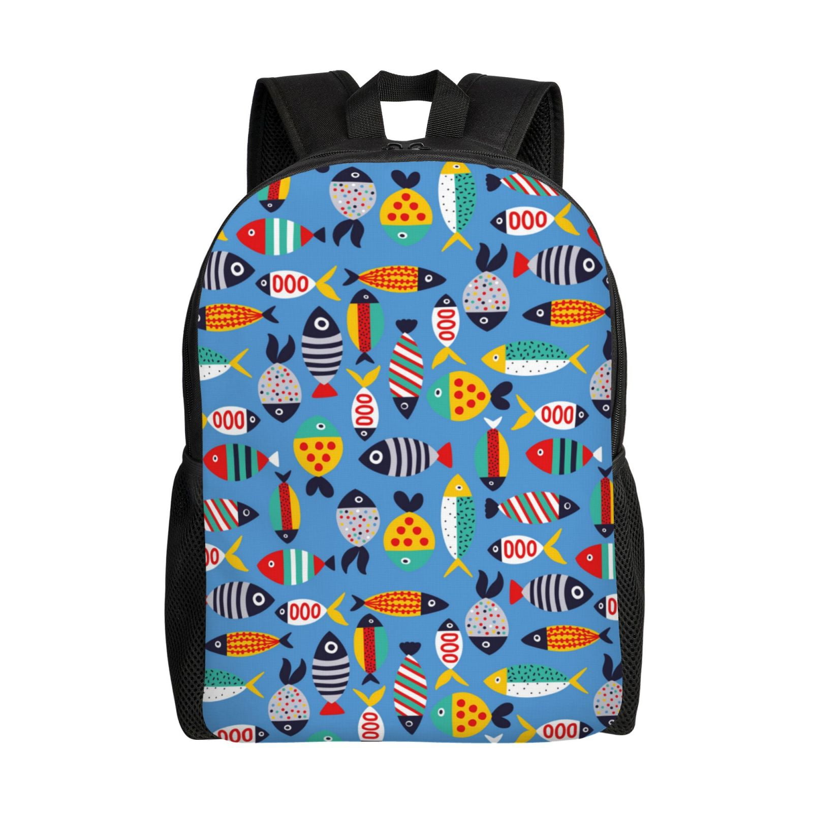 Haiem Cute Flat Fish Backpack - Stylish and Durable 15-inch Laptop ...