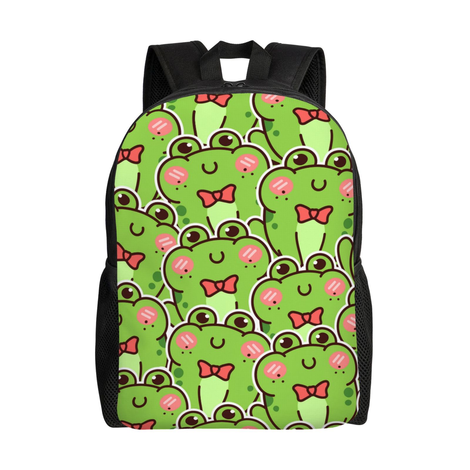 Haiem Cute Green Frog Backpack - Stylish and Durable 15-inch Laptop ...