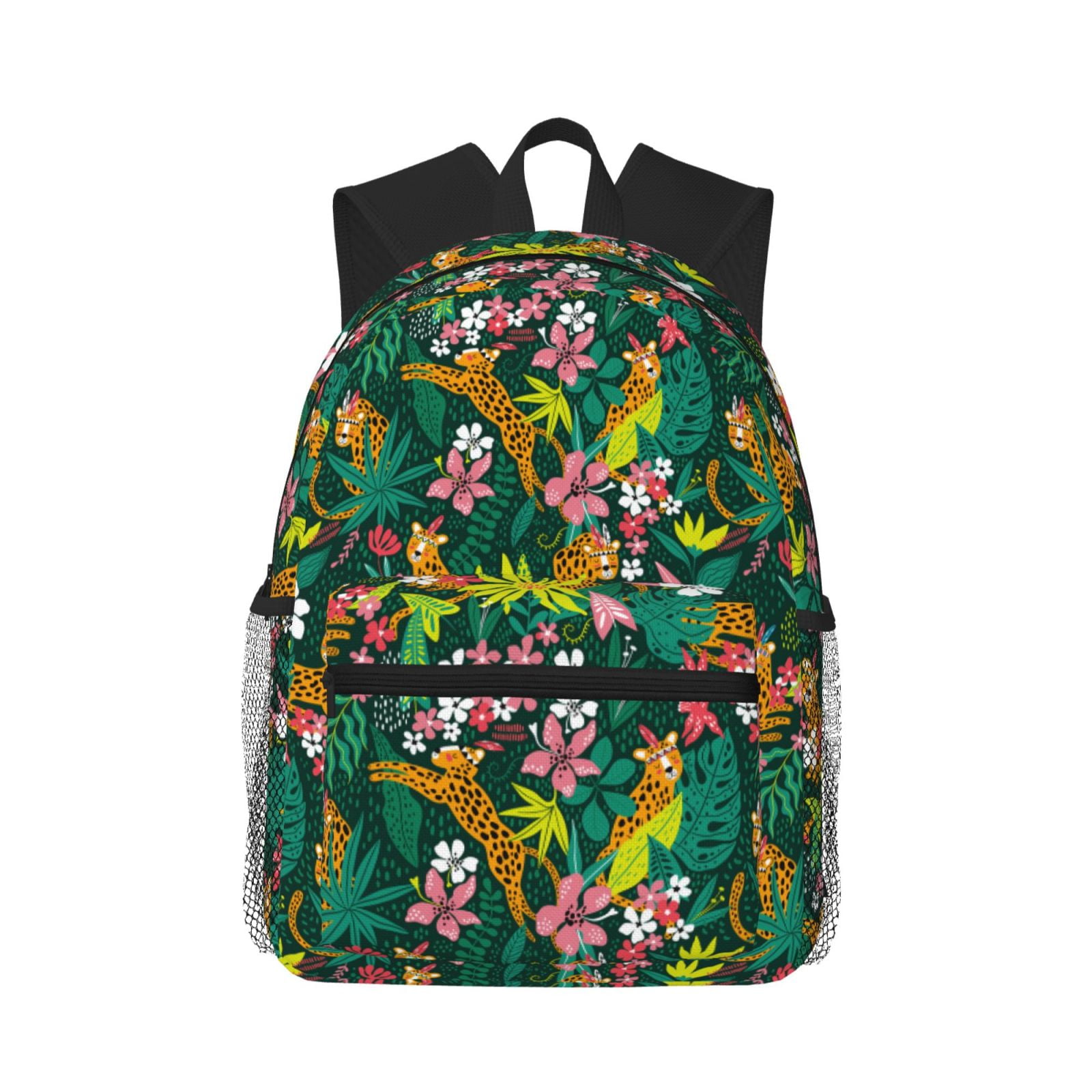 Haiem Cute Tribal Leopards Lightweight Backpack for School, Classic ...