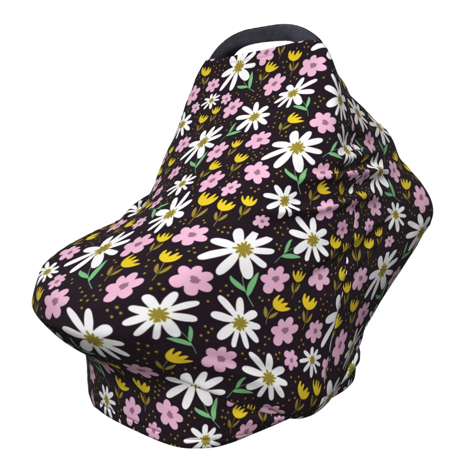 Haiem Daisies Flowers Baby Nursing Cover & Nursing Poncho - Multi Use ...