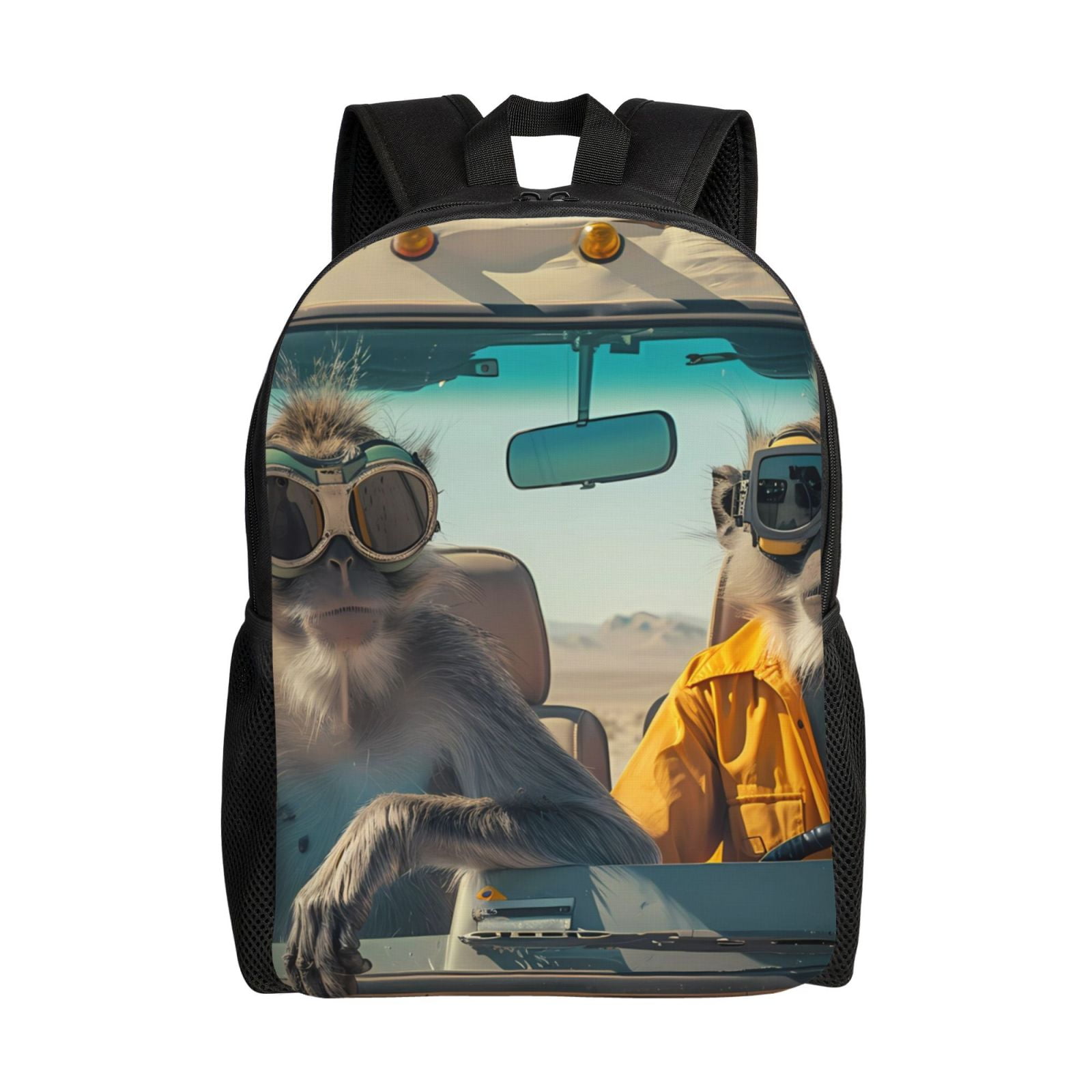 Haiem Desert Monkeys Drive Backpack - Stylish and Durable 15-inch ...