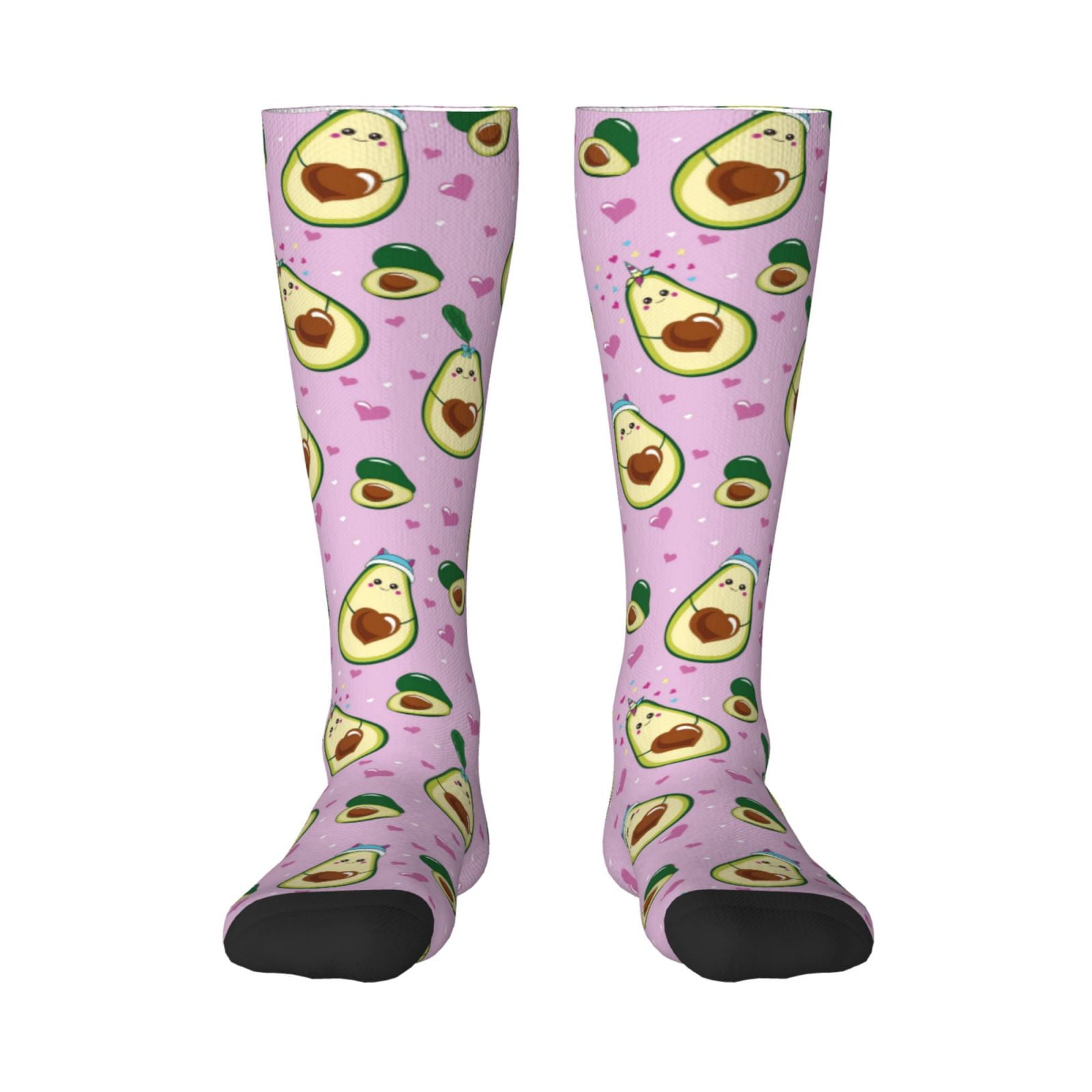 Haiem Different Avocados Socks, Funny Novelty Crazy Design Cotton Socks ...