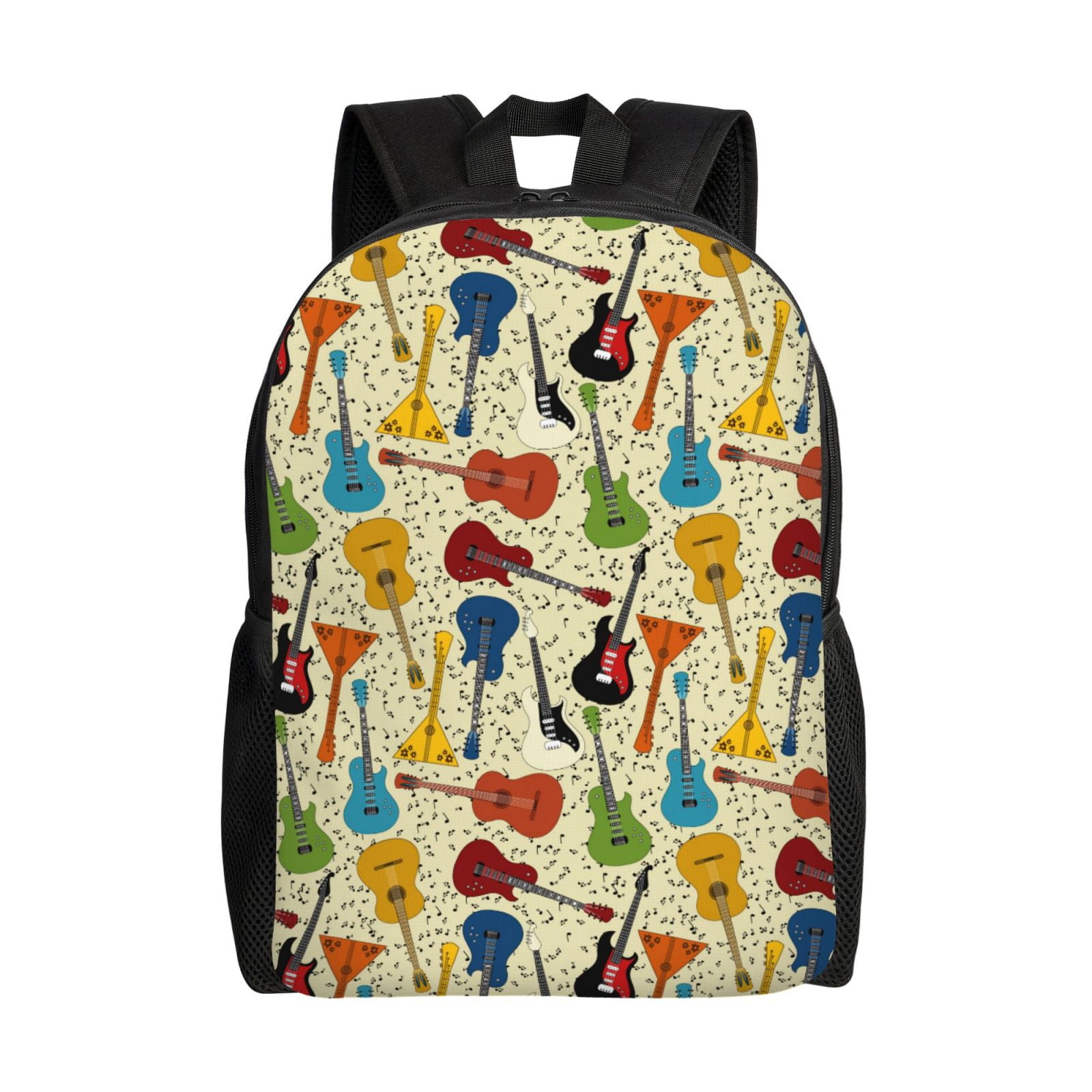Haiem Different Kind Of Guitars Backpack - Stylish and Durable 15-inch ...