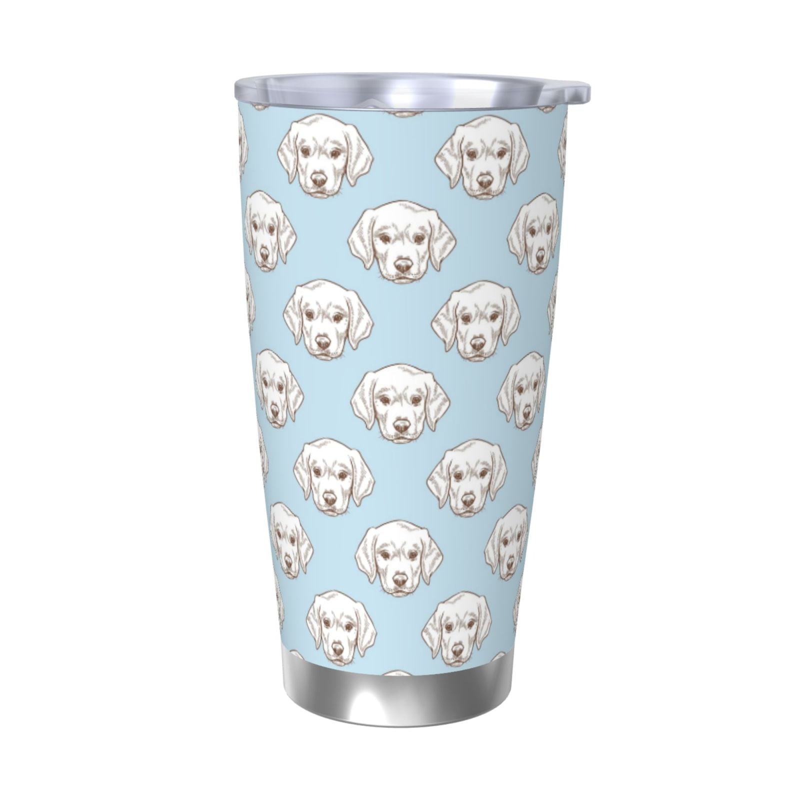 Haiem Dog Printed 20oz Straight Skinny Car Cups With Insulated Cup ...