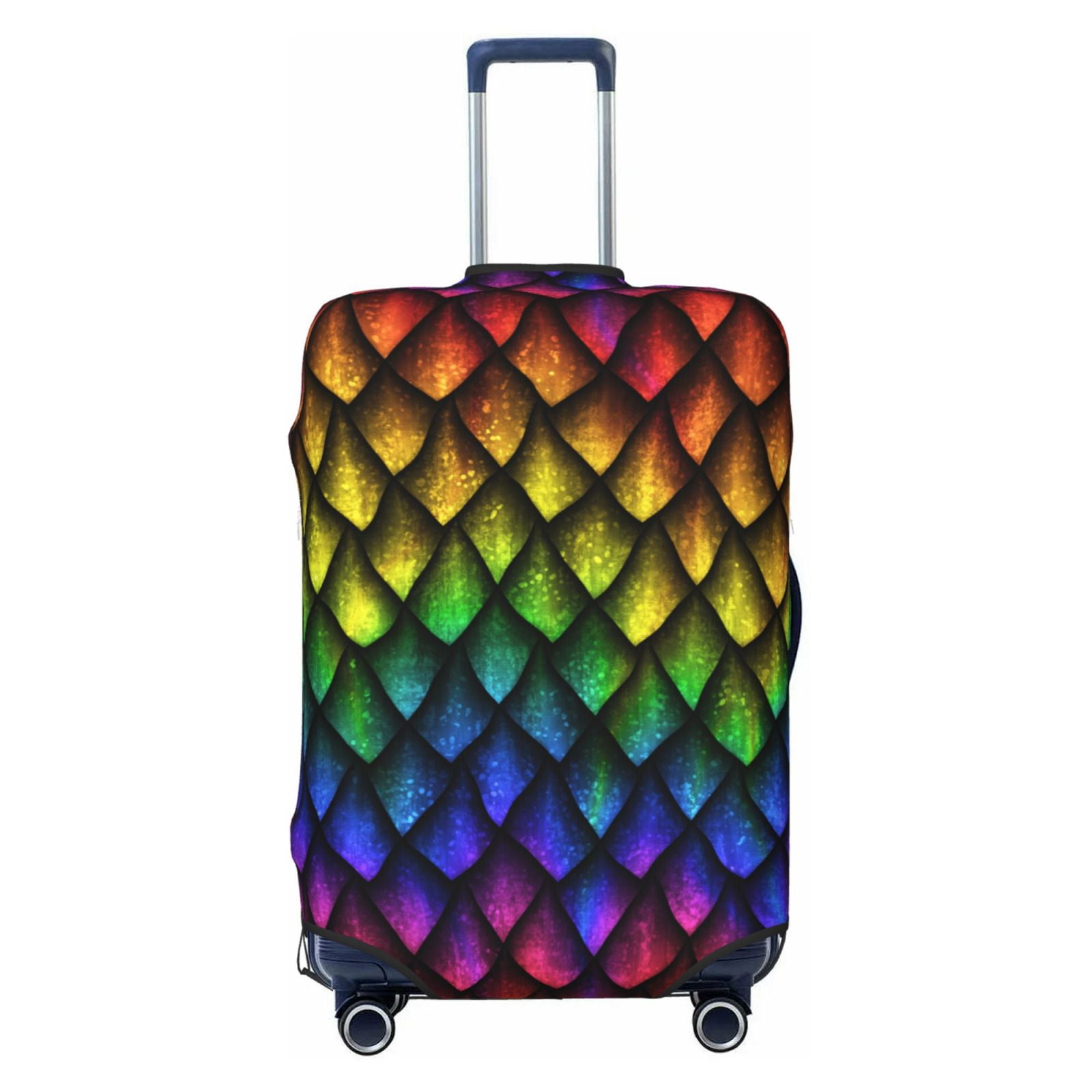 Haiem Dragon Scales Luggage Cover Printed Suitcase Covers for Luggage ...