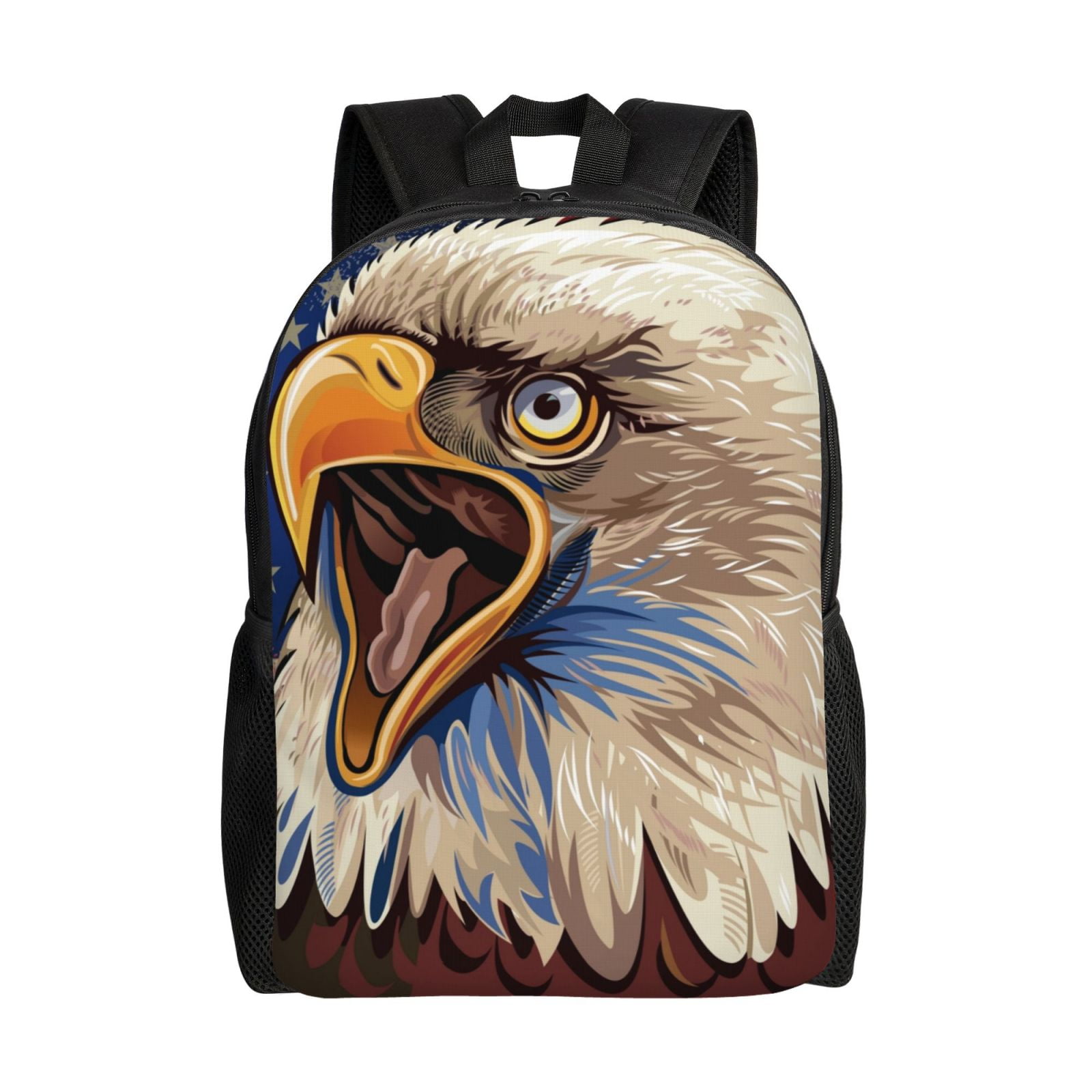 Haiem Eagle With USA Flags Backpack - Stylish and Durable 15-inch ...