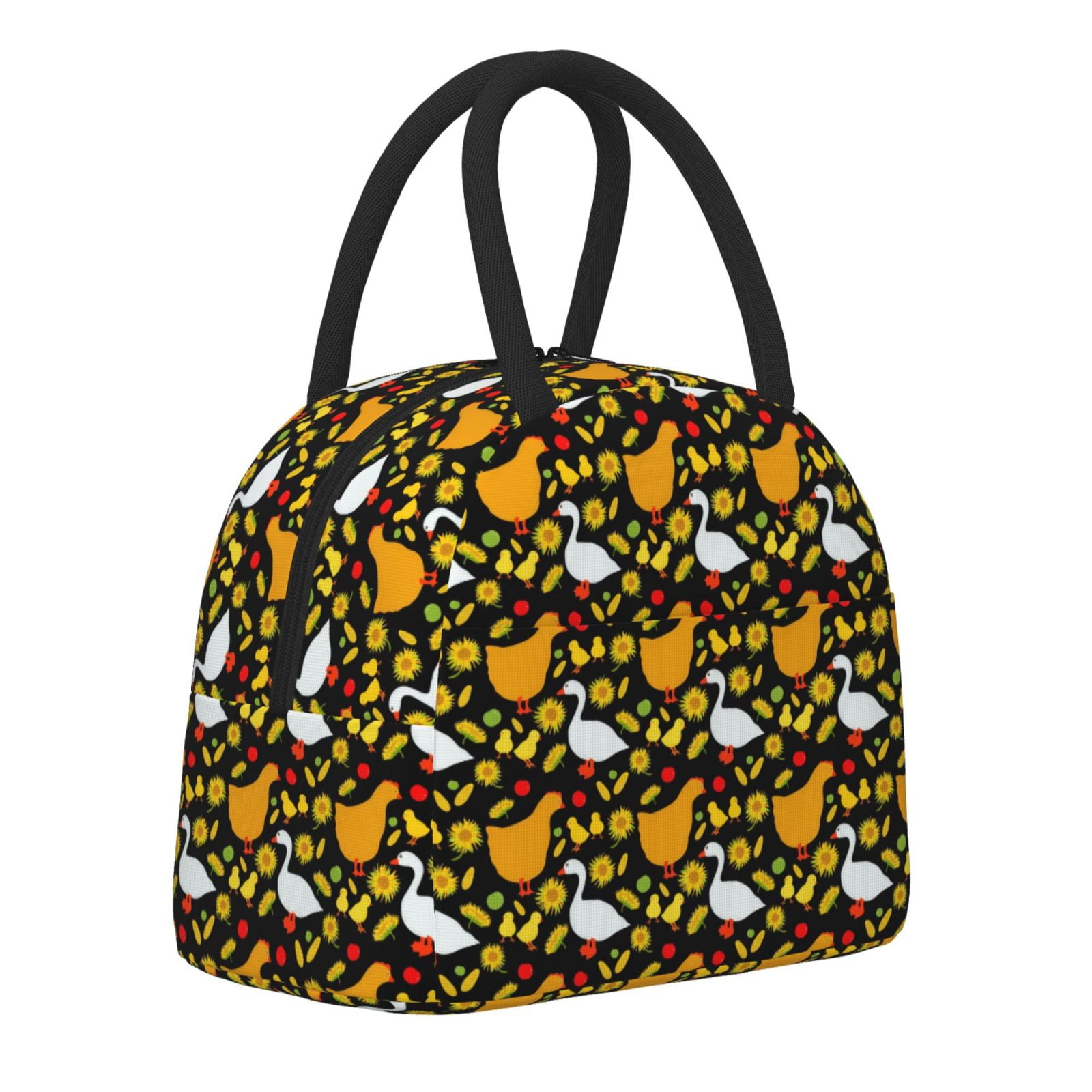 Haiem Farm Goose Printed Lunch Bag Women, Lunch Box Lunch Bag for Women ...