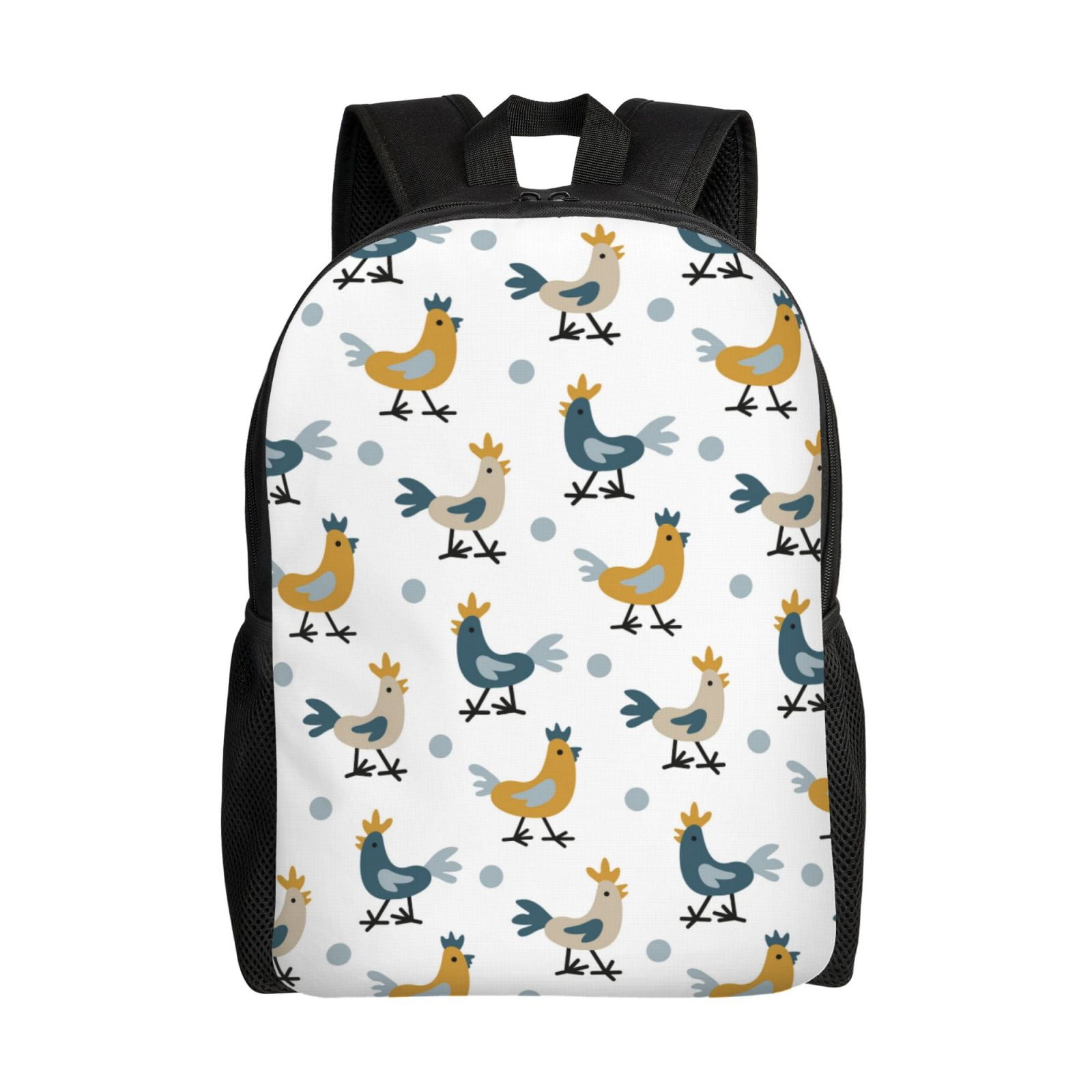 Haiem Farm Roosters Backpack - Stylish and Durable 15-inch Laptop ...