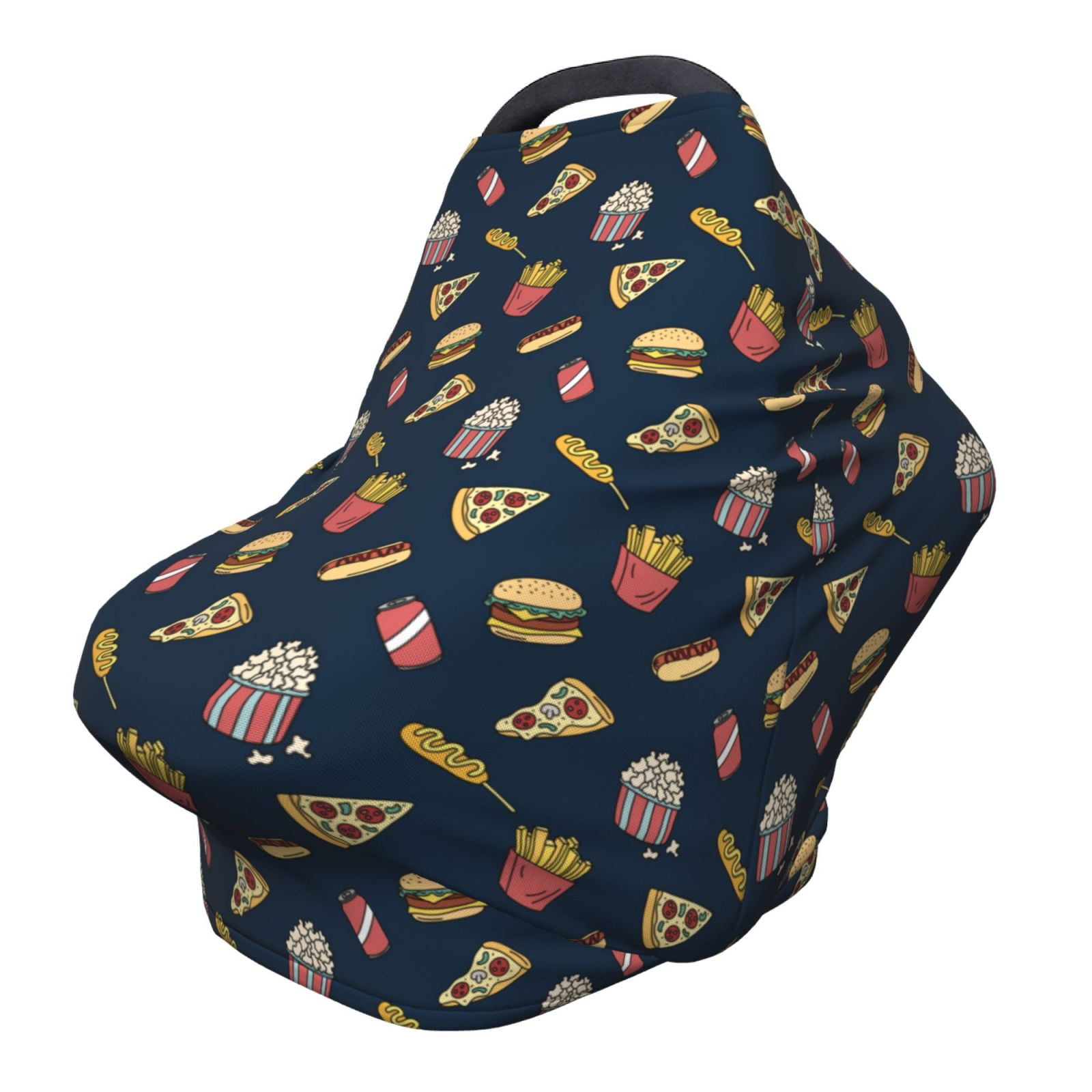 Haiem Fast Food Baby Nursing Cover & Nursing Poncho - Multi Use Cover ...