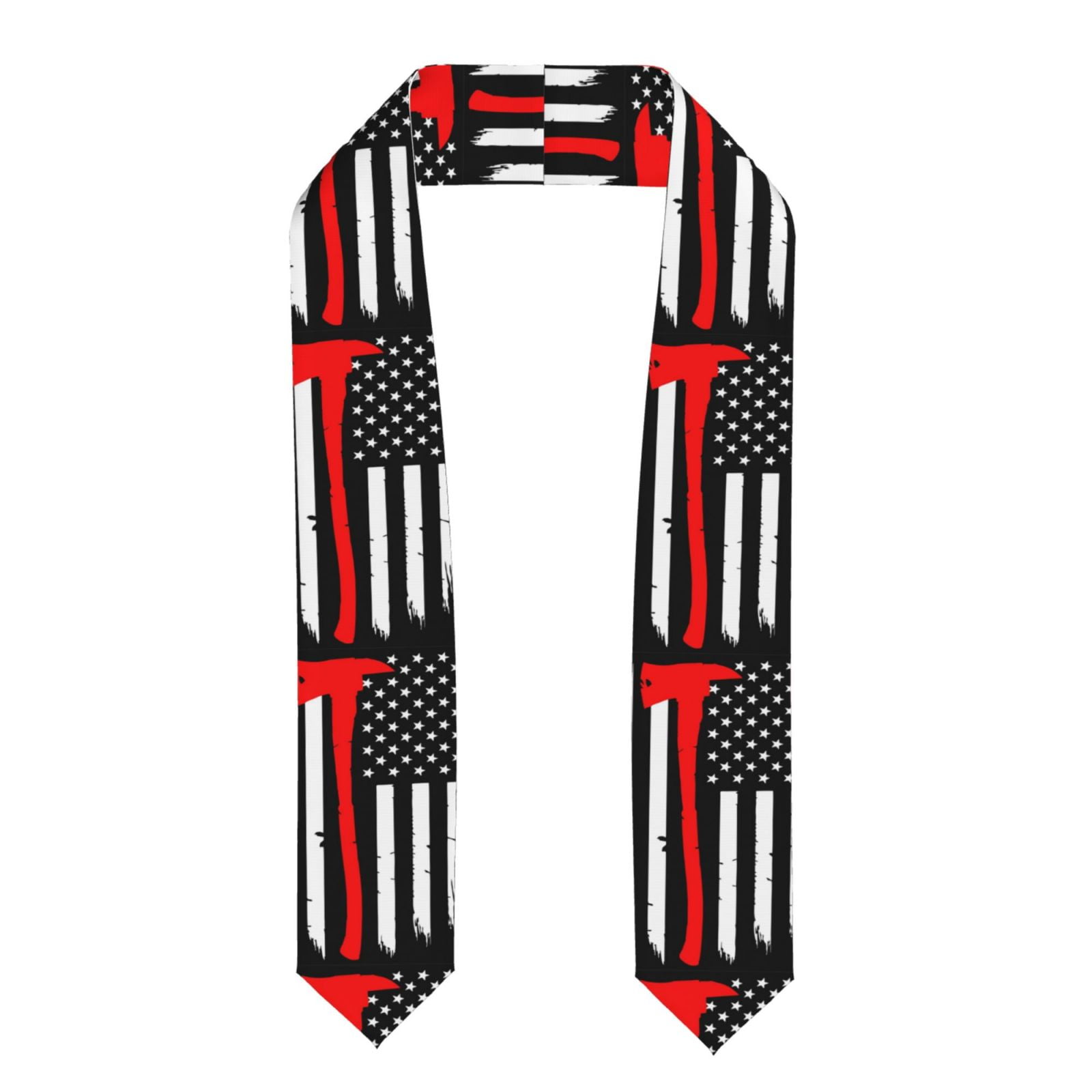 Haiem Firefighters USA Flag Pattern Graduation Stole 2024 | Premium ...