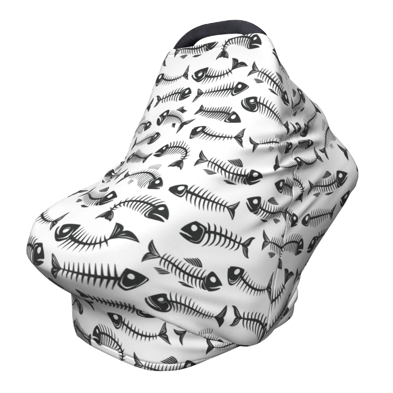 Haiem Fish Bones Baby Nursing Cover & Nursing Poncho - Multi Use Cover ...