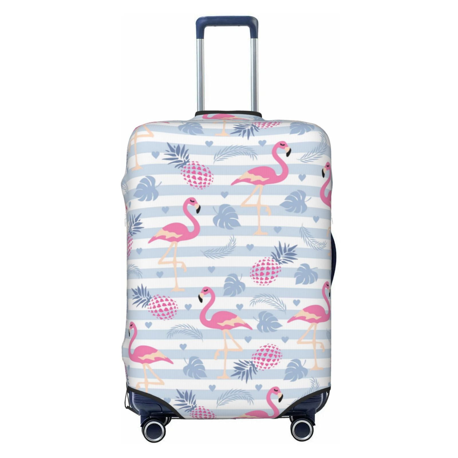 Haiem Flamingo And Pineapple Luggage Cover,Durable, Washable Suitcase ...