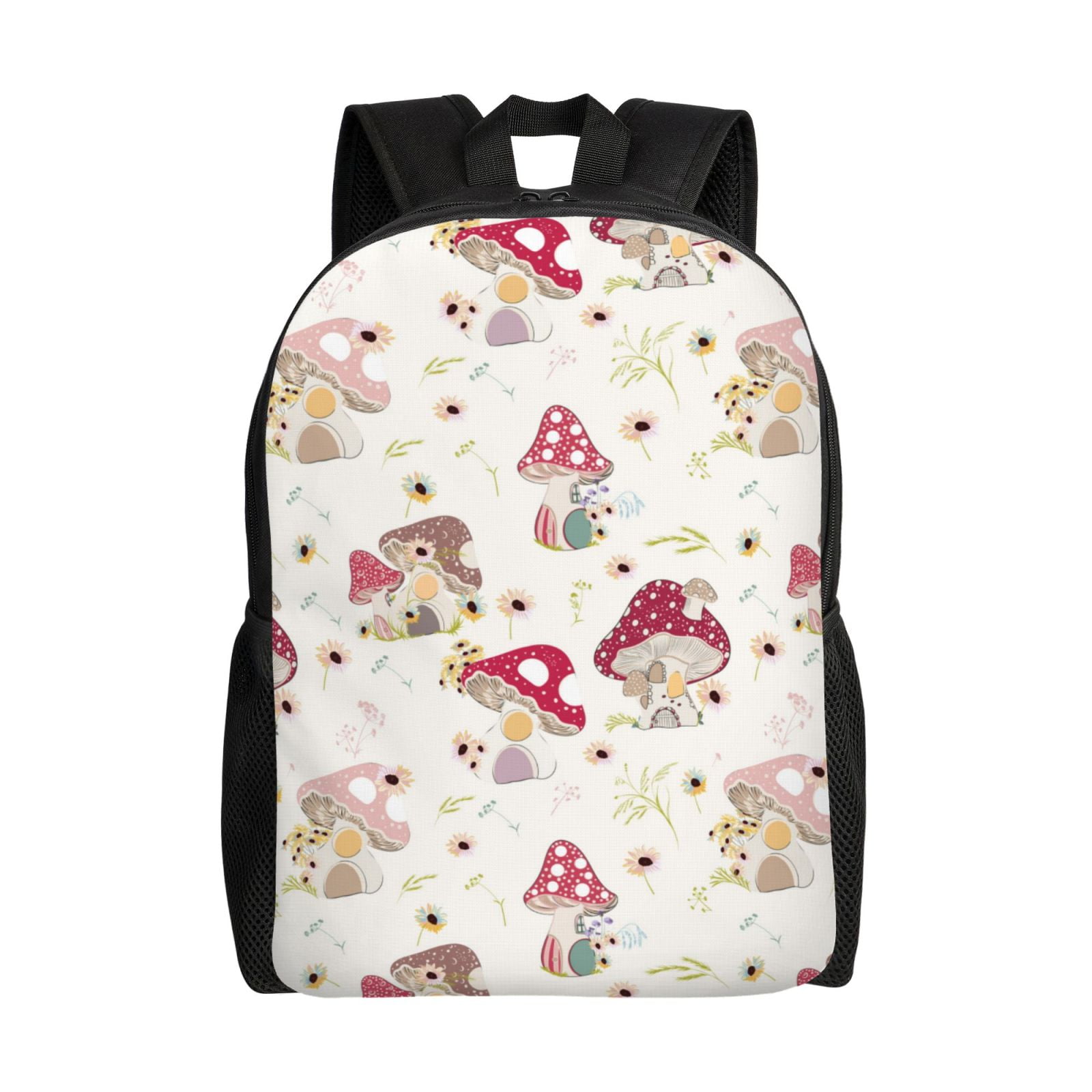 Haiem Floral Mushroom Backpack - Stylish and Durable 15-inch Laptop ...