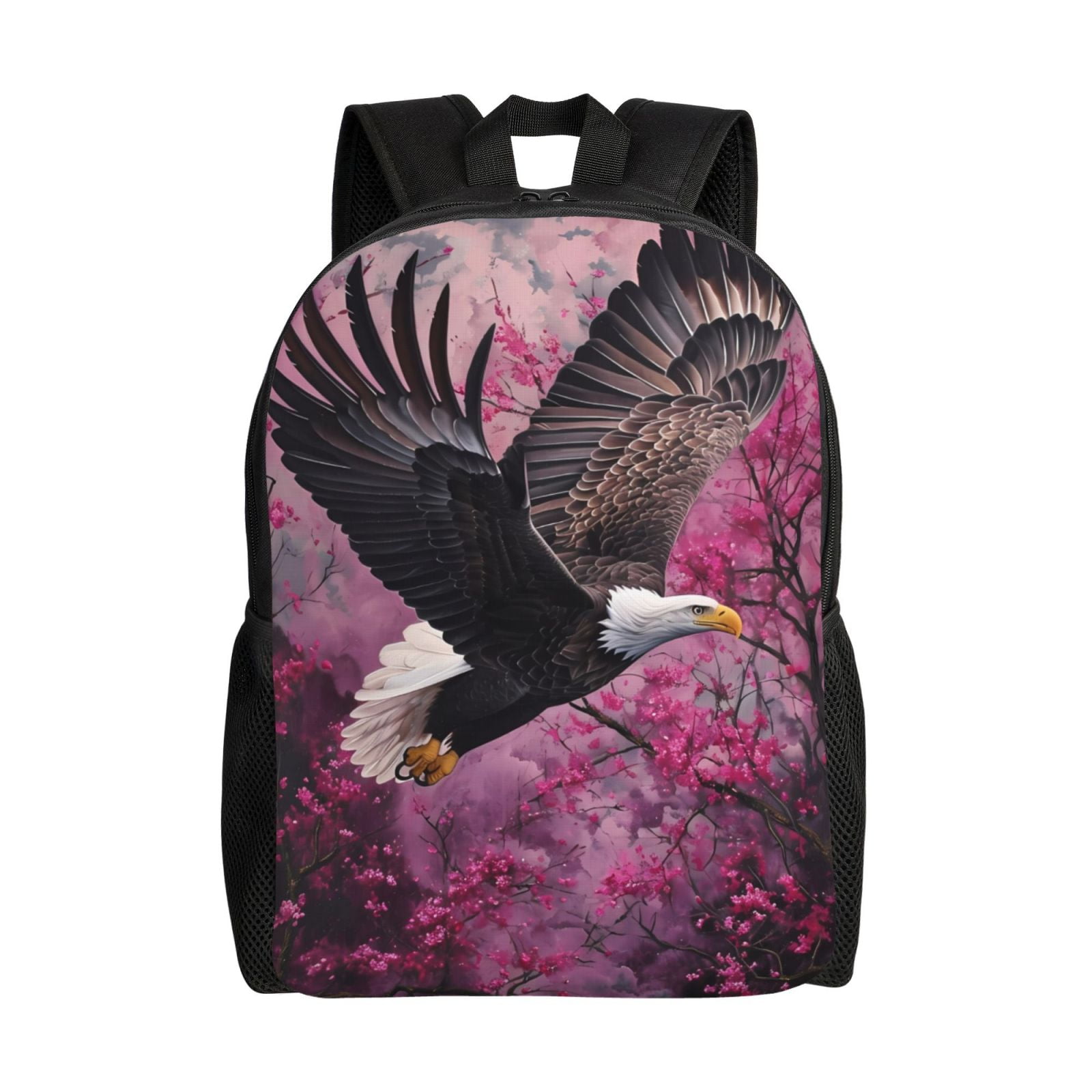 Haiem Flower Bald Eagle Backpack - Stylish and Durable 15-inch Laptop ...