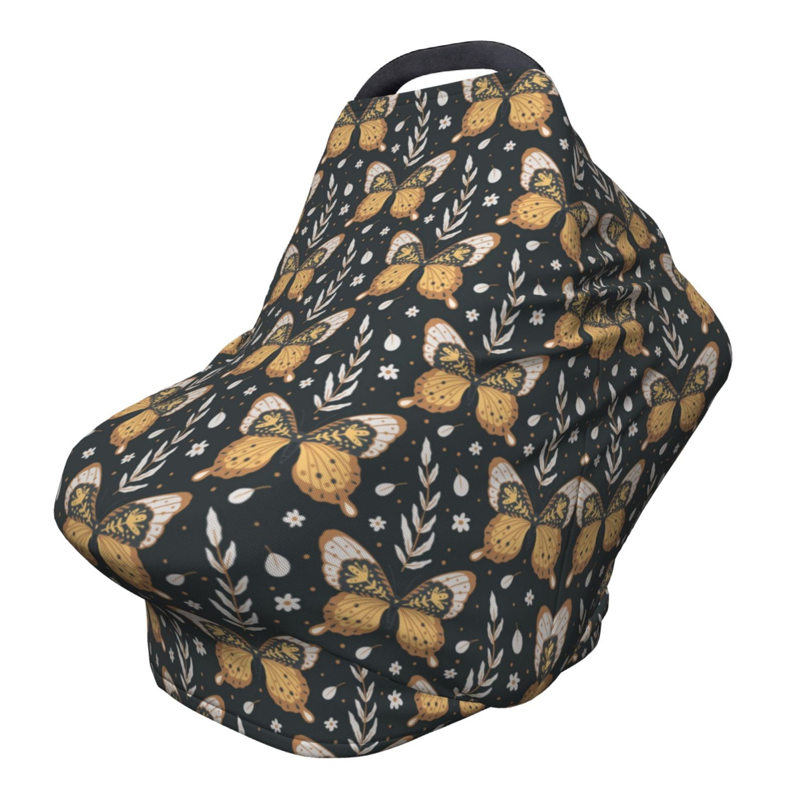 Haiem Flower Butterfly Baby Nursing Cover & Nursing Poncho - Multi Use ...