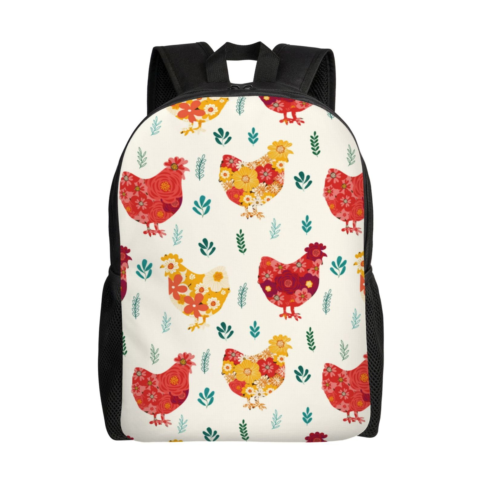Haiem Flower Chicken Backpack - Stylish and Durable 15-inch Laptop ...