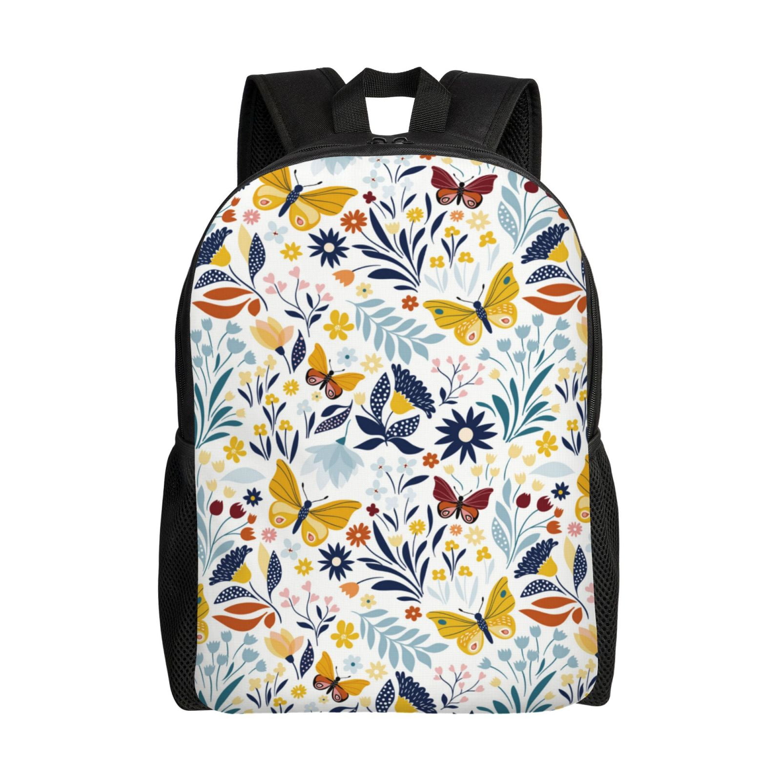 Haiem Flowers Butterfly Backpack - Stylish and Durable 15-inch Laptop ...