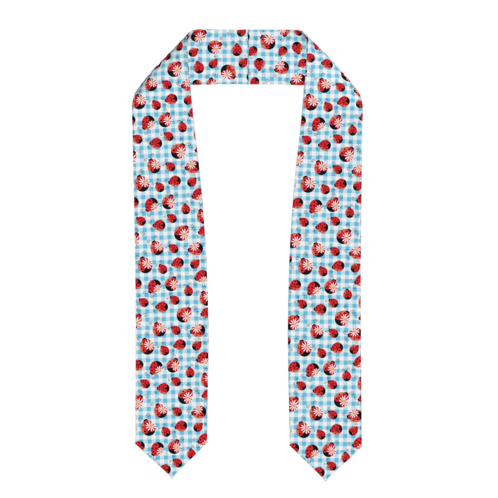 Haiem Flowers and Lady Bugs Pattern Graduation Stole 2024 | Premium ...