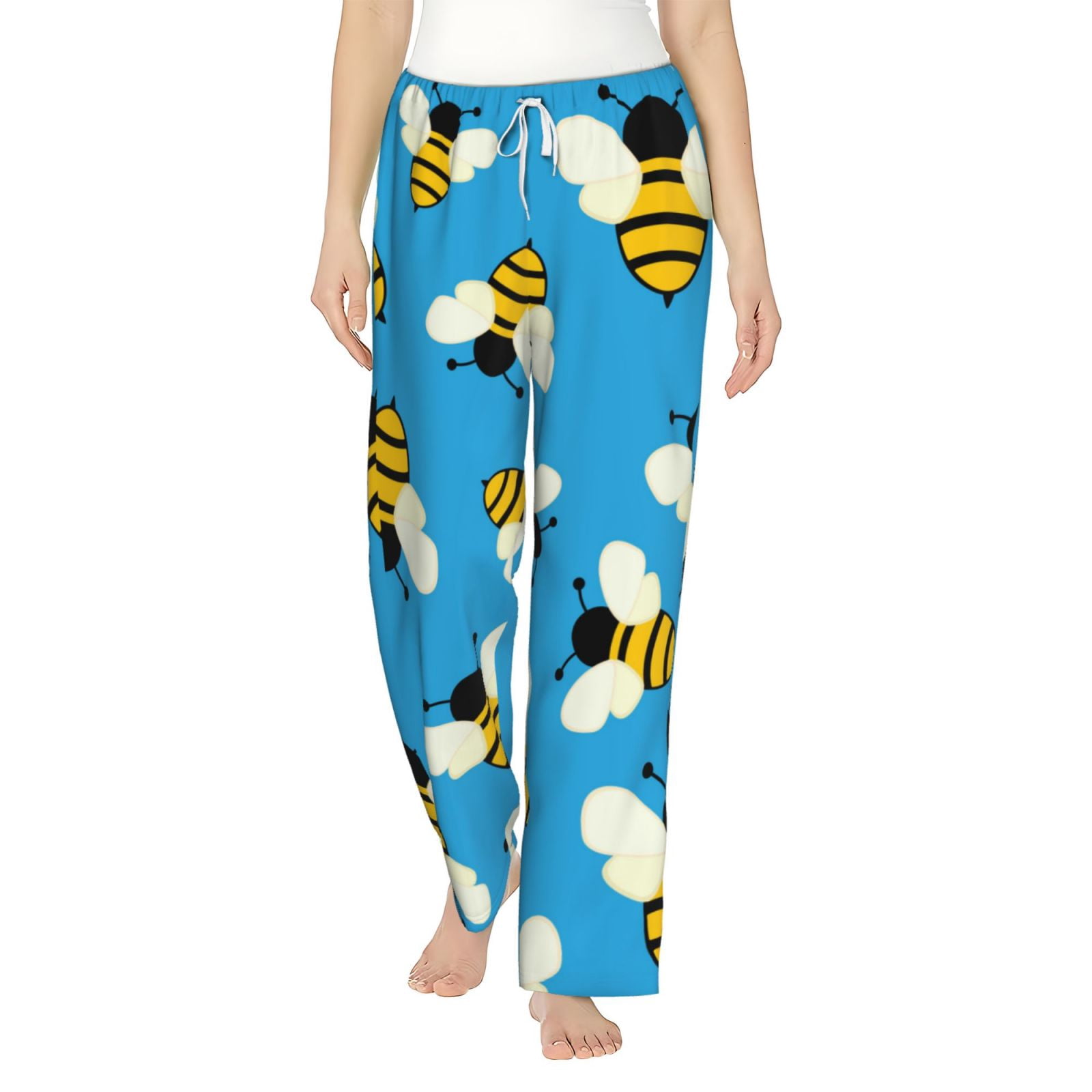 Haiem Flying Bees Women's Pajama Pants Ultra Lightweight Pjs Bottoms ...