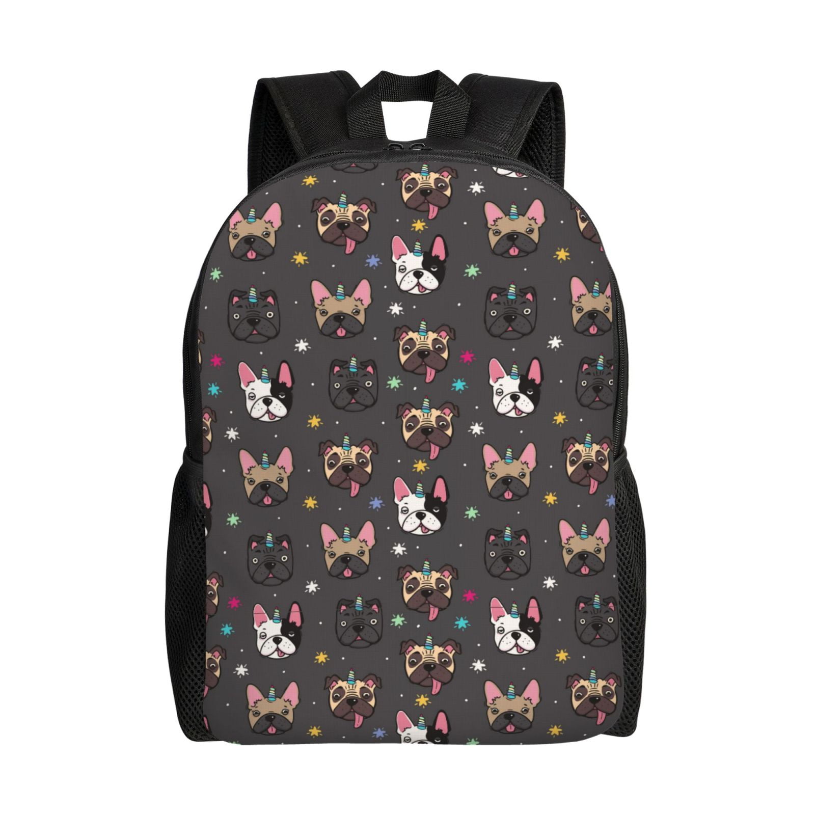 Haiem French Bulldogs Backpack - Stylish and Durable 15-inch Laptop ...