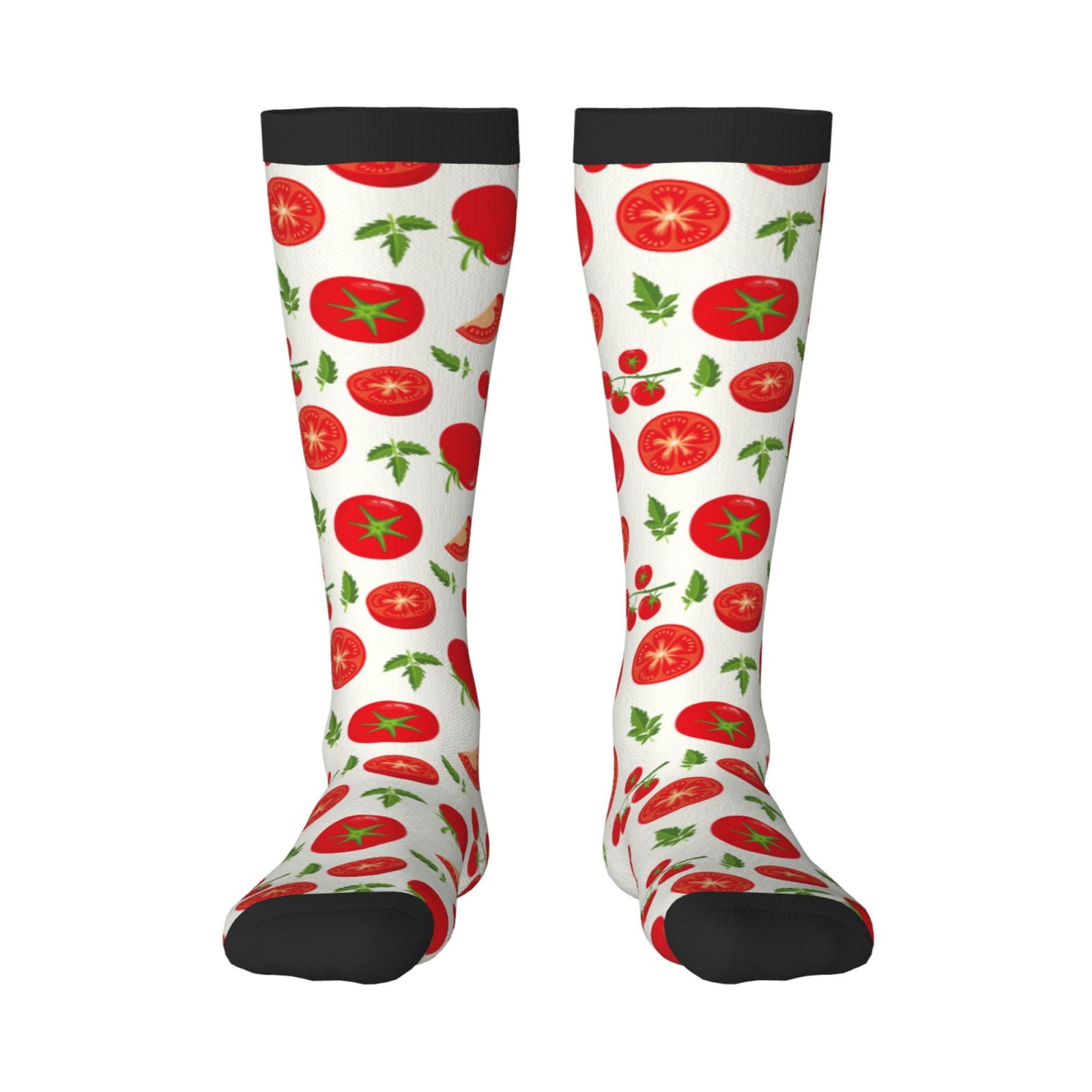 Haiem Fresh Red Tomato Socks, Funny Novelty Crazy Design Cotton Socks ...