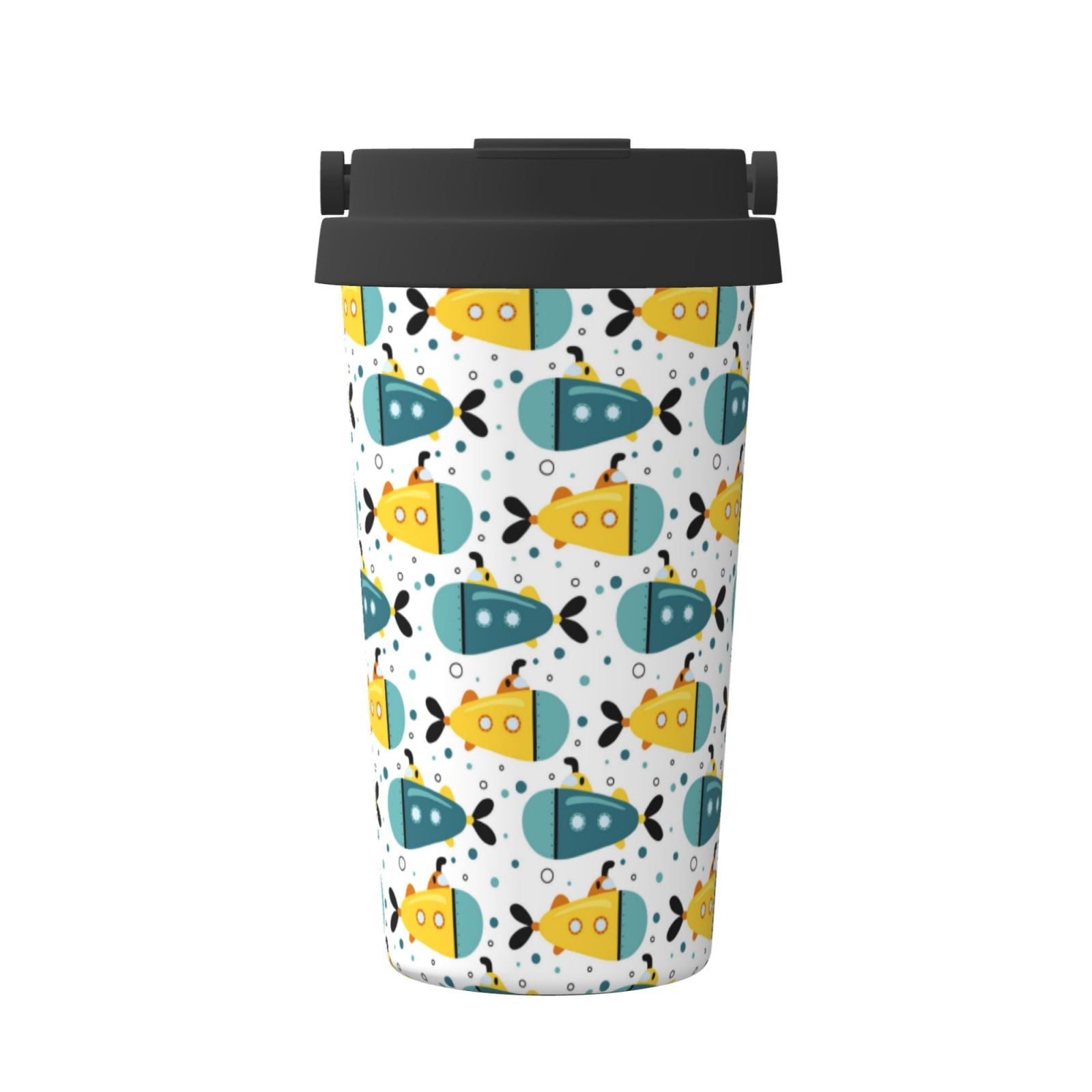 Haiem Funny Boats Printed Stainless Steel Vacuum Insulated Tumbler ...