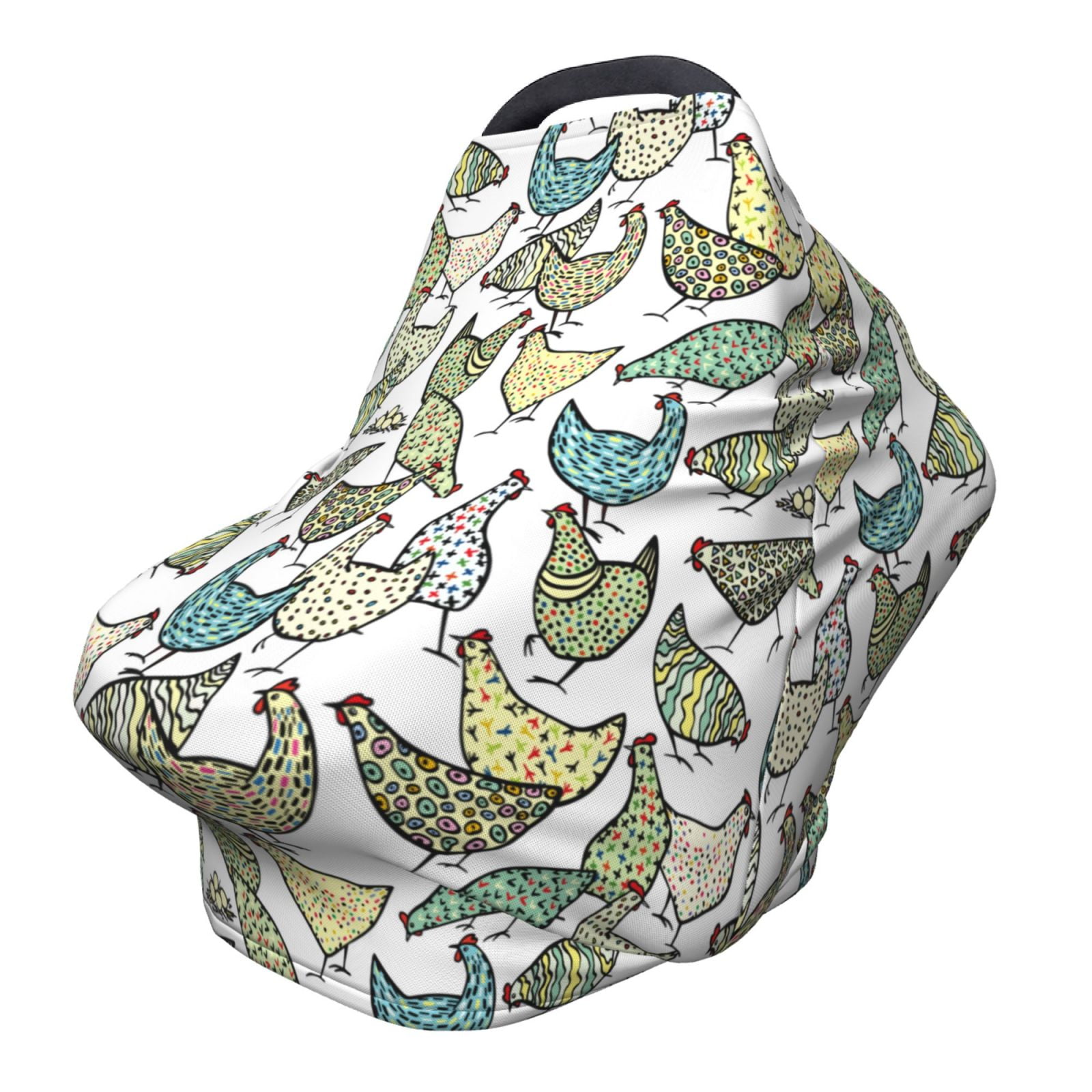 Haiem Funny Chicken Baby Nursing Cover & Nursing Poncho - Multi Use ...