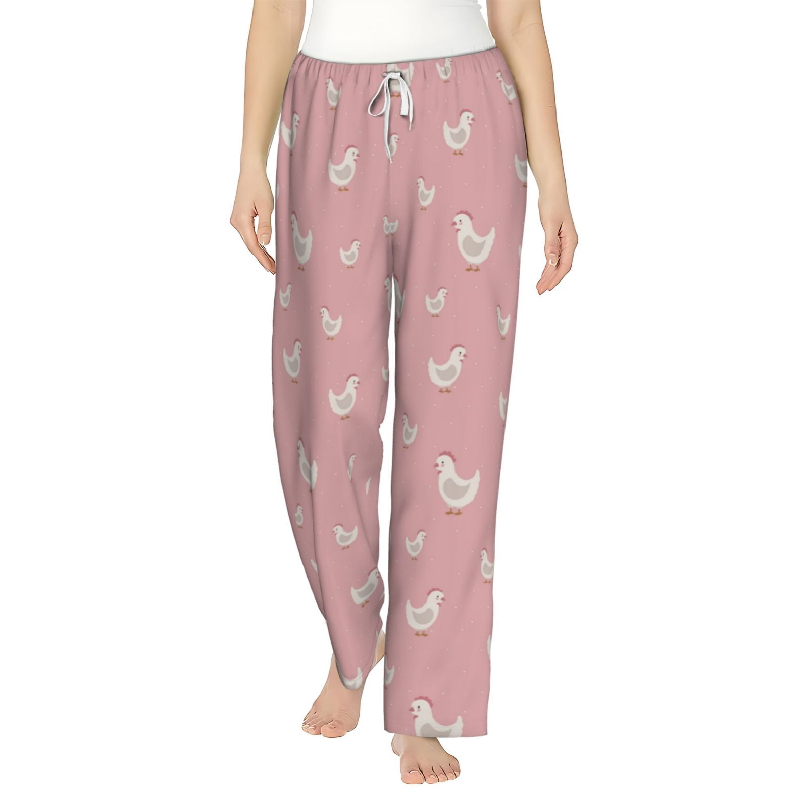 Haiem Funny Chicken Women's Pajama Pants Ultra Lightweight Pjs Bottoms ...
