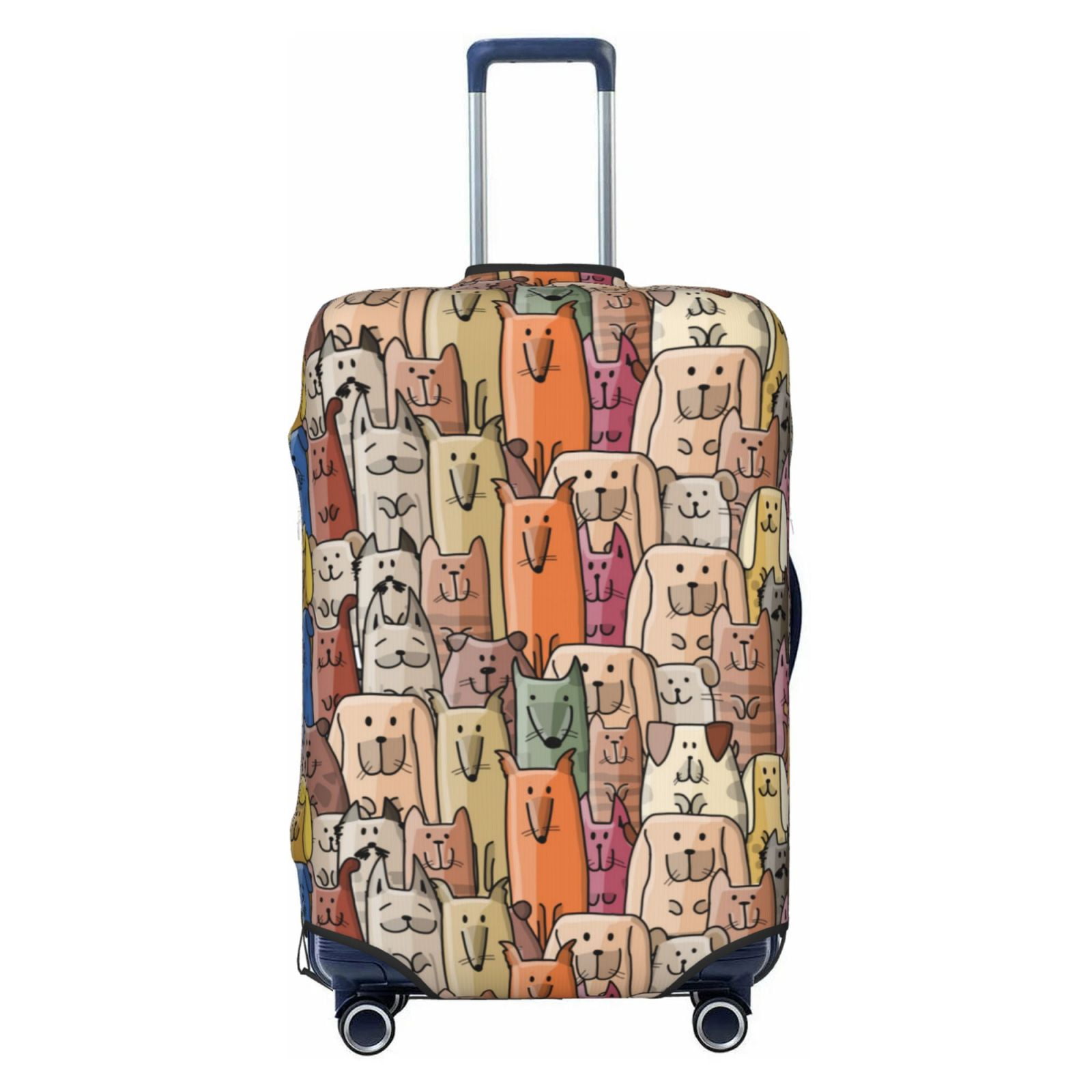 Haiem Funny Dogs Family Luggage Cover Printed Suitcase Covers for ...