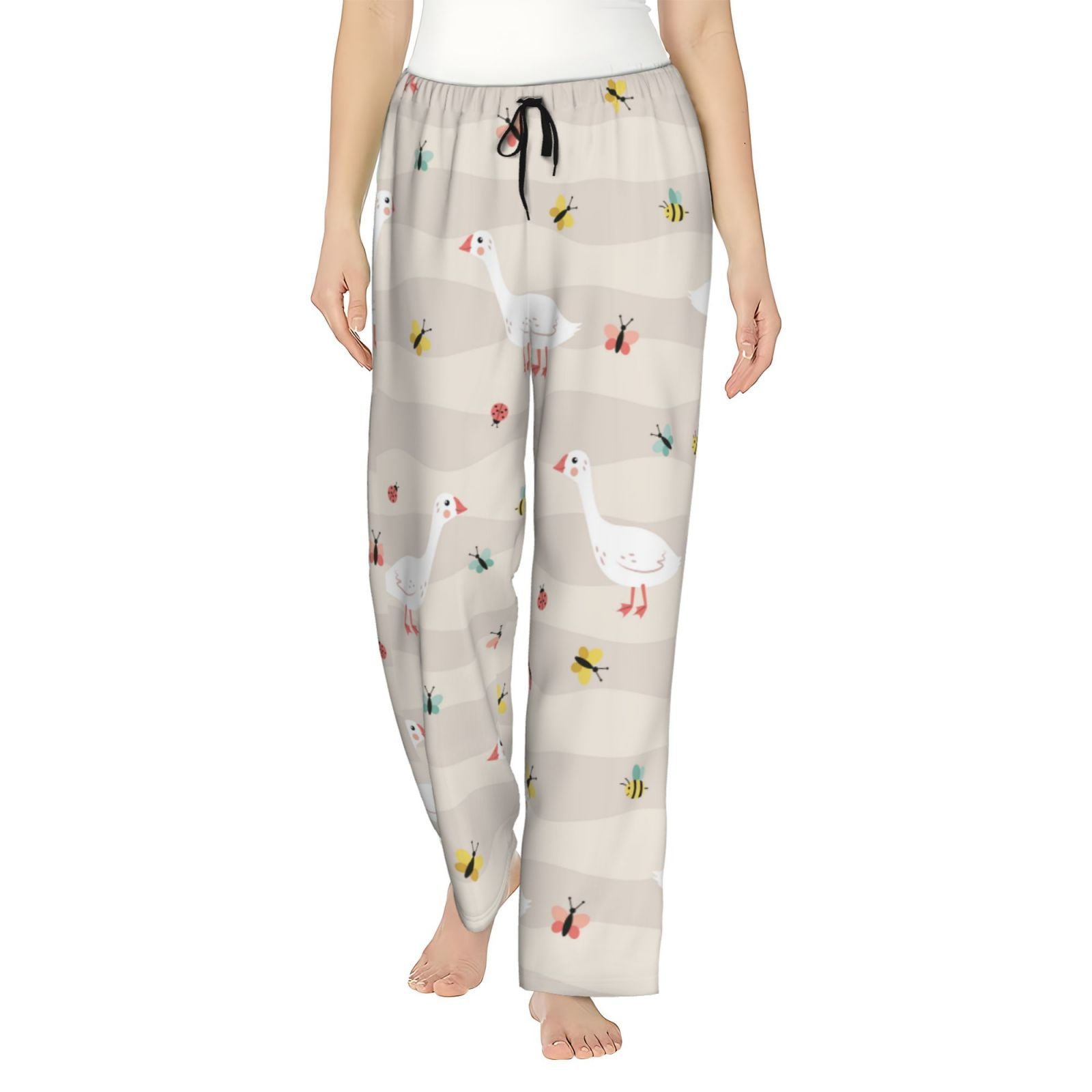 Haiem Funny Goose1 Women's Pajama Pants Ultra Lightweight Pjs Bottoms ...