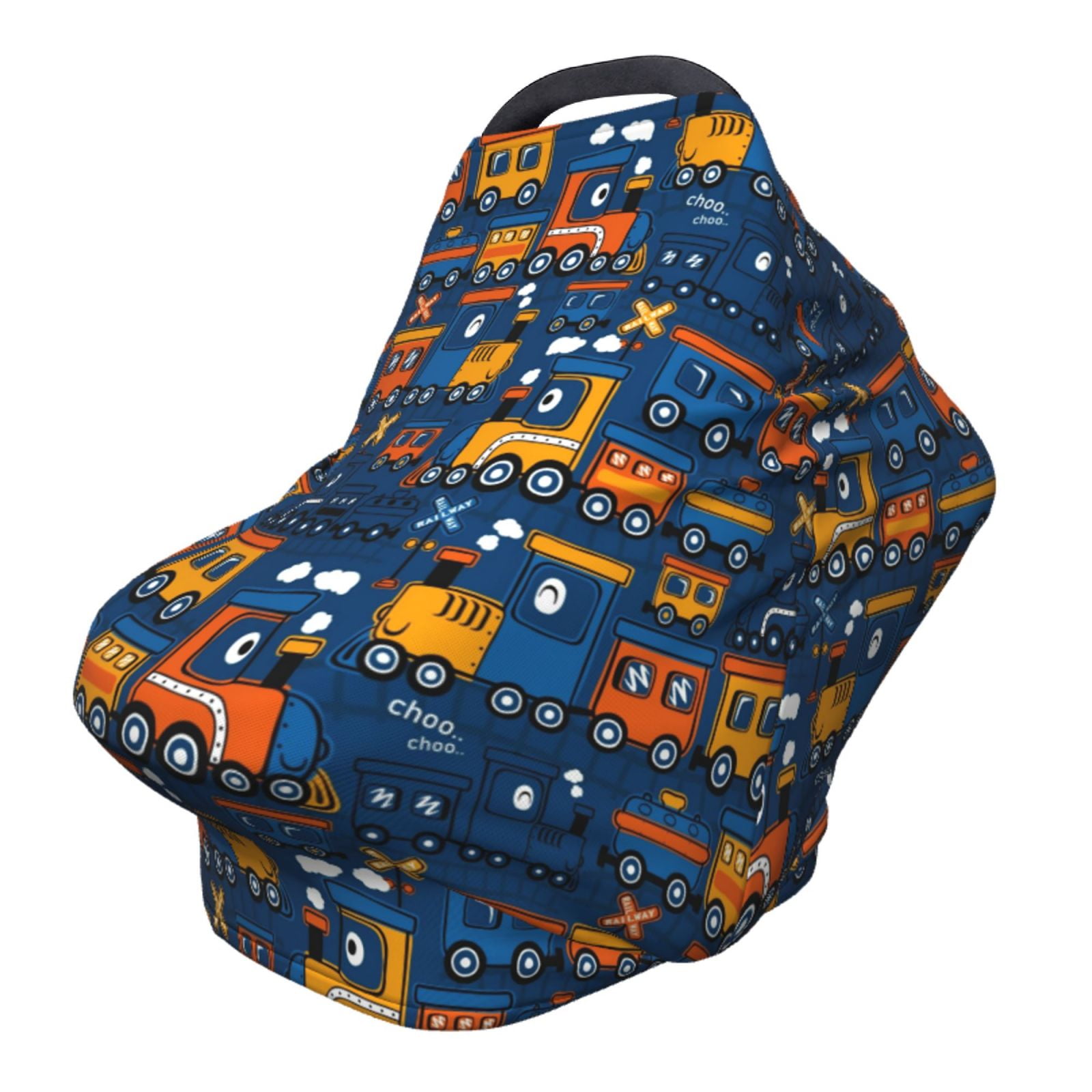Haiem Funny Steam Train Baby Nursing Cover & Nursing Poncho - Multi Use ...