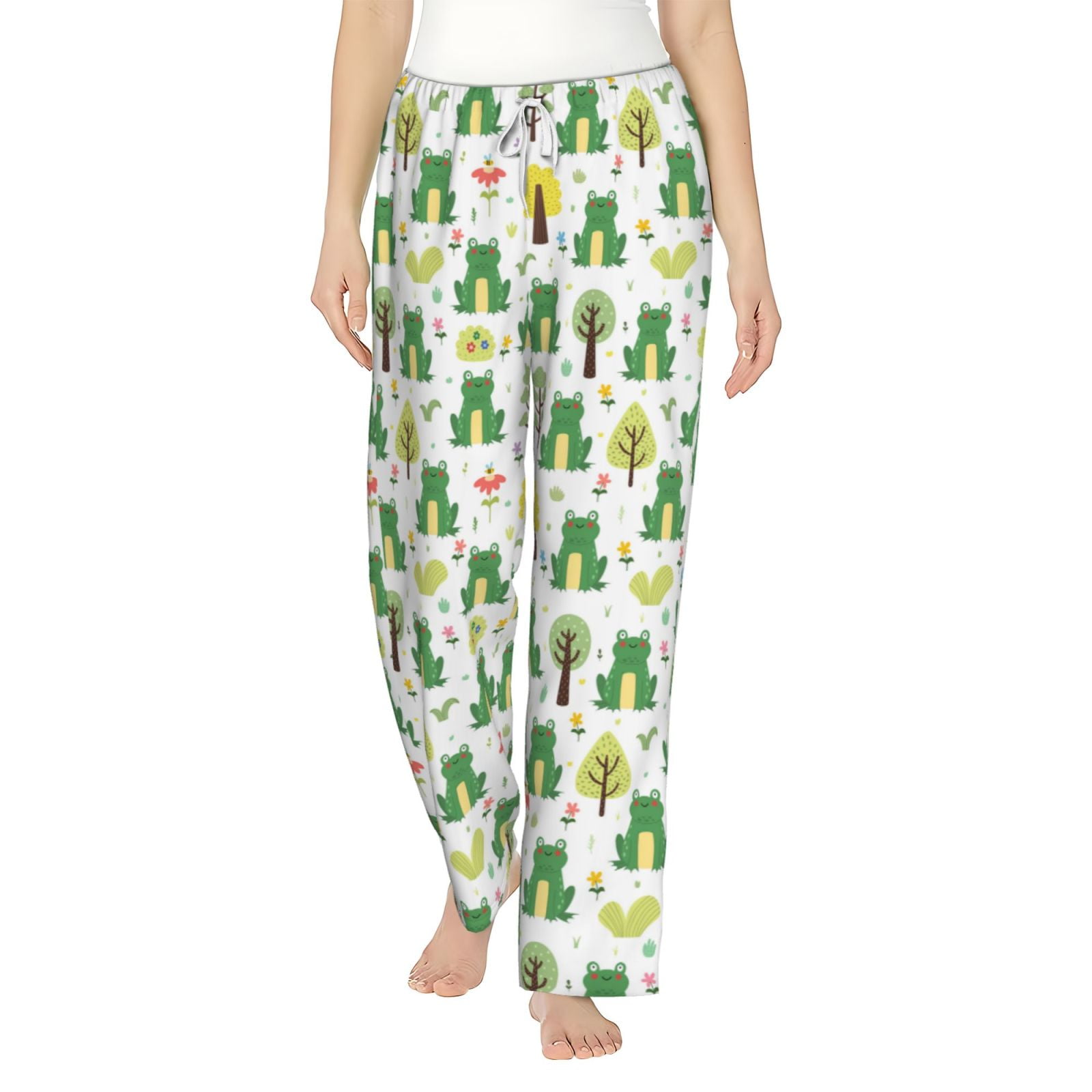 Haiem Funny Toad Women's Pajama Pants Ultra Lightweight Pjs Bottoms ...