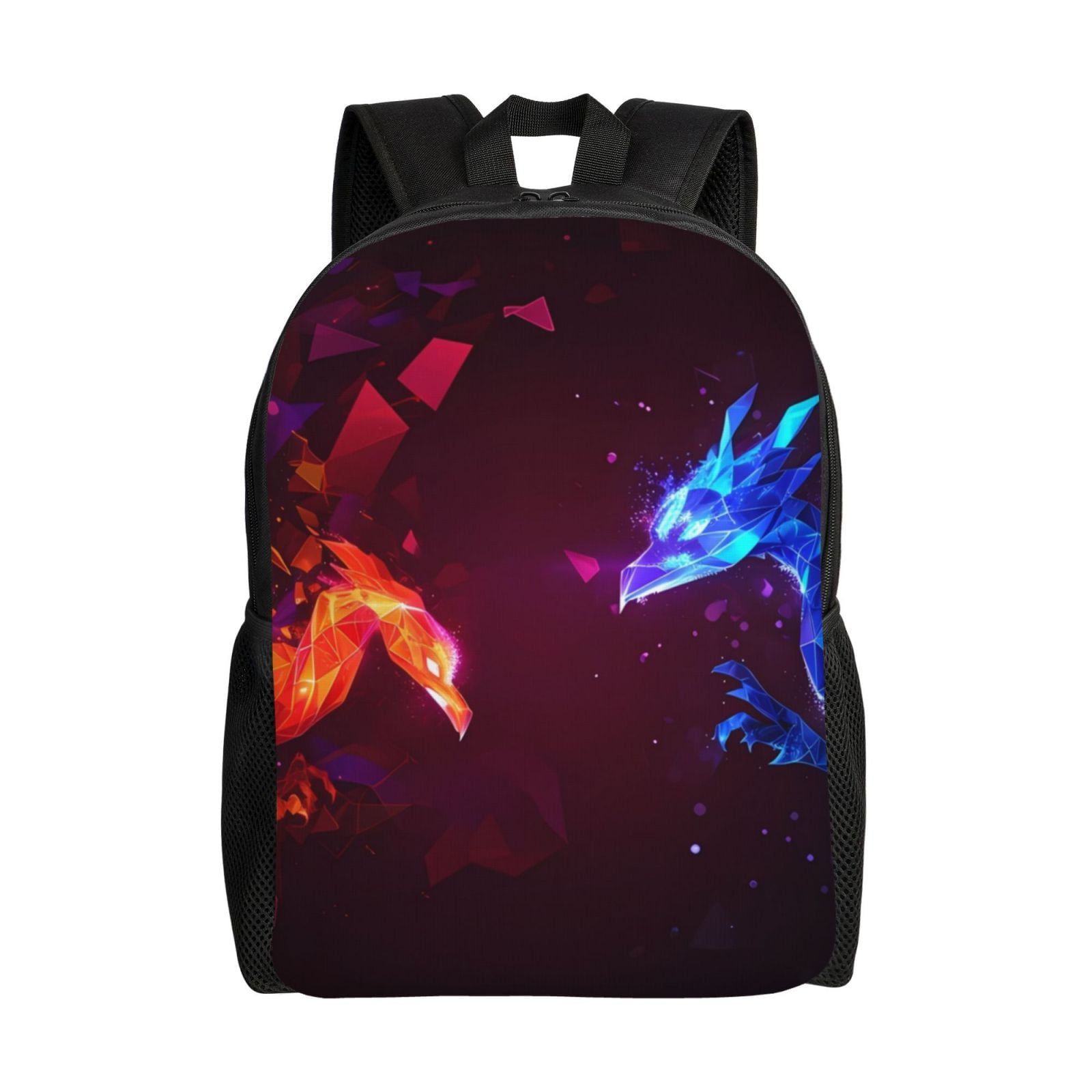 Haiem Futuristic Red And Blue Bird Backpack - Stylish and Durable 15 ...