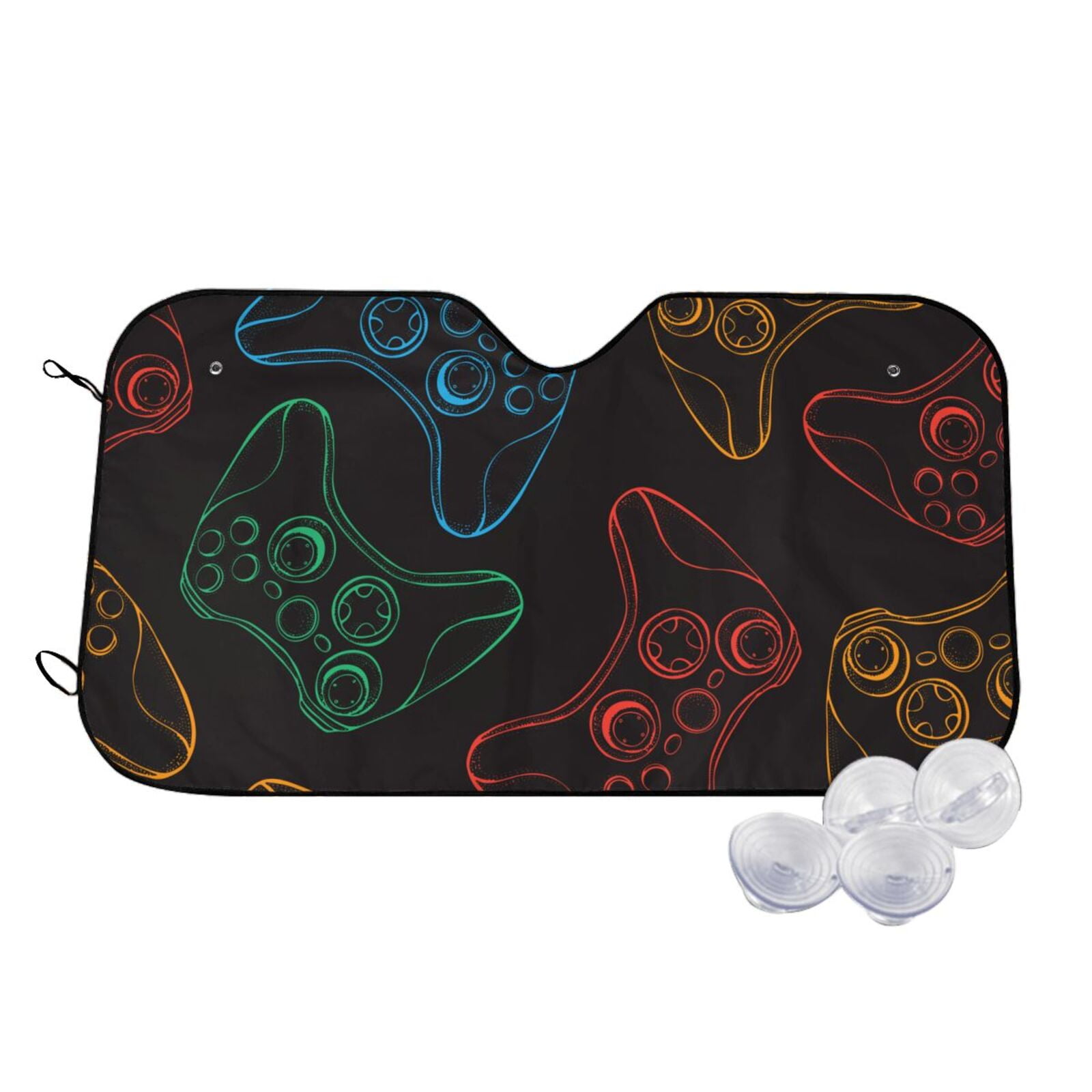 Haiem Gamepad Joystick Game Car Windshield Sun Shade - Blocks UV Rays ...