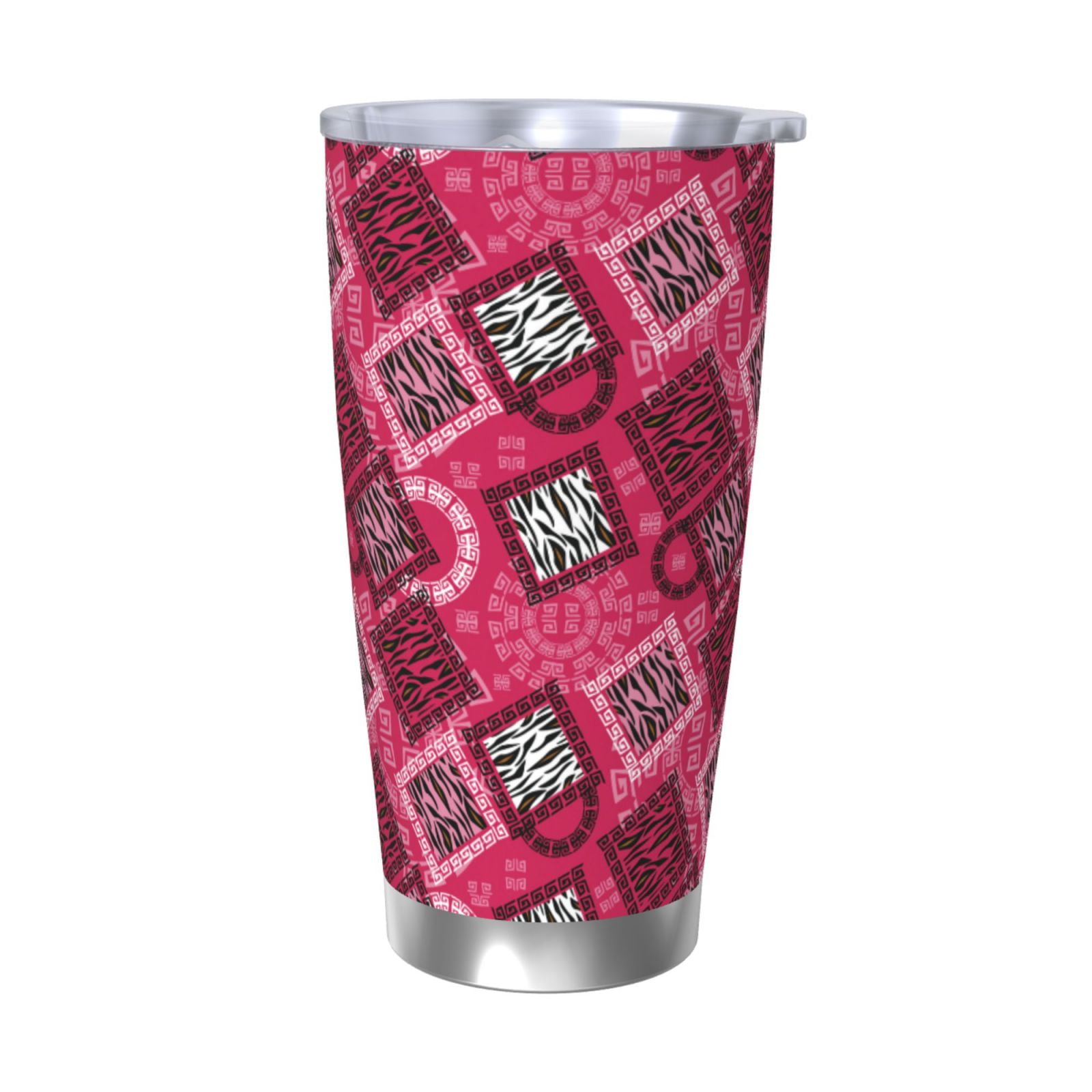 Haiem Geometry Printed 20oz Straight Skinny Car Cups With Insulated Cup ...