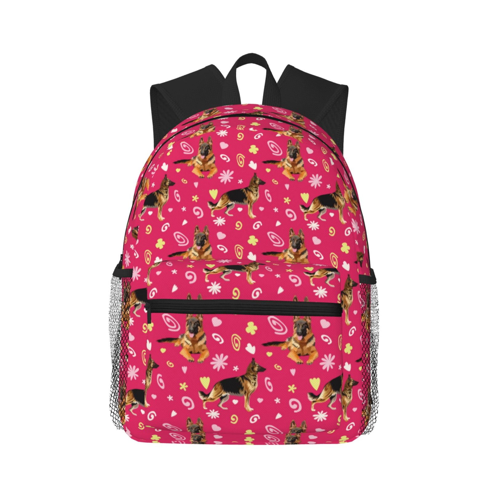 Haiem German Shepherd Dog Lightweight Backpack for School, Classic ...