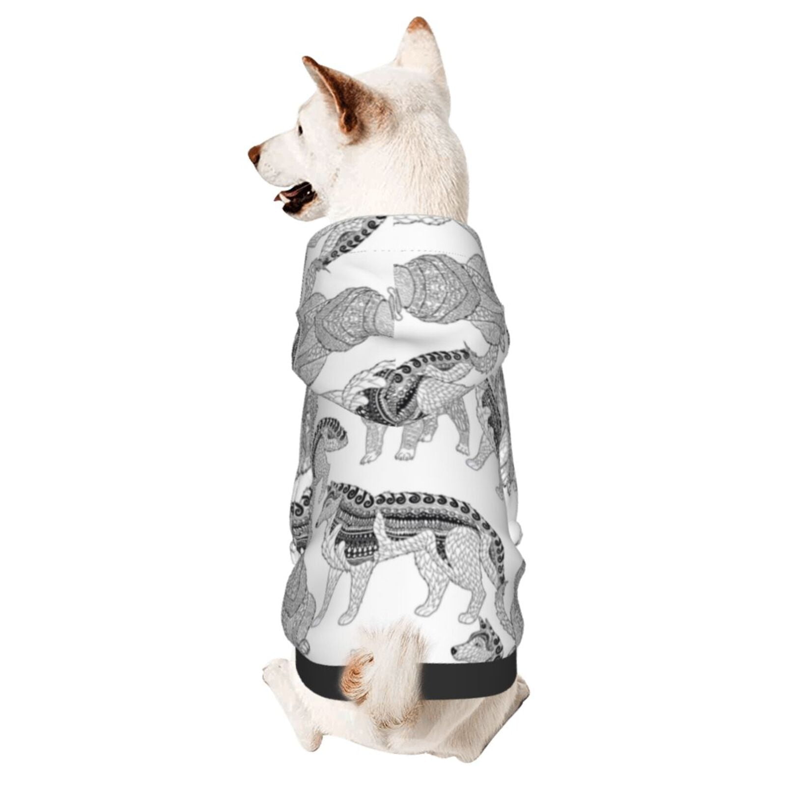 Haiem German Shepherd Dog for Winter Dog Hoodie Sweatshirts with ...