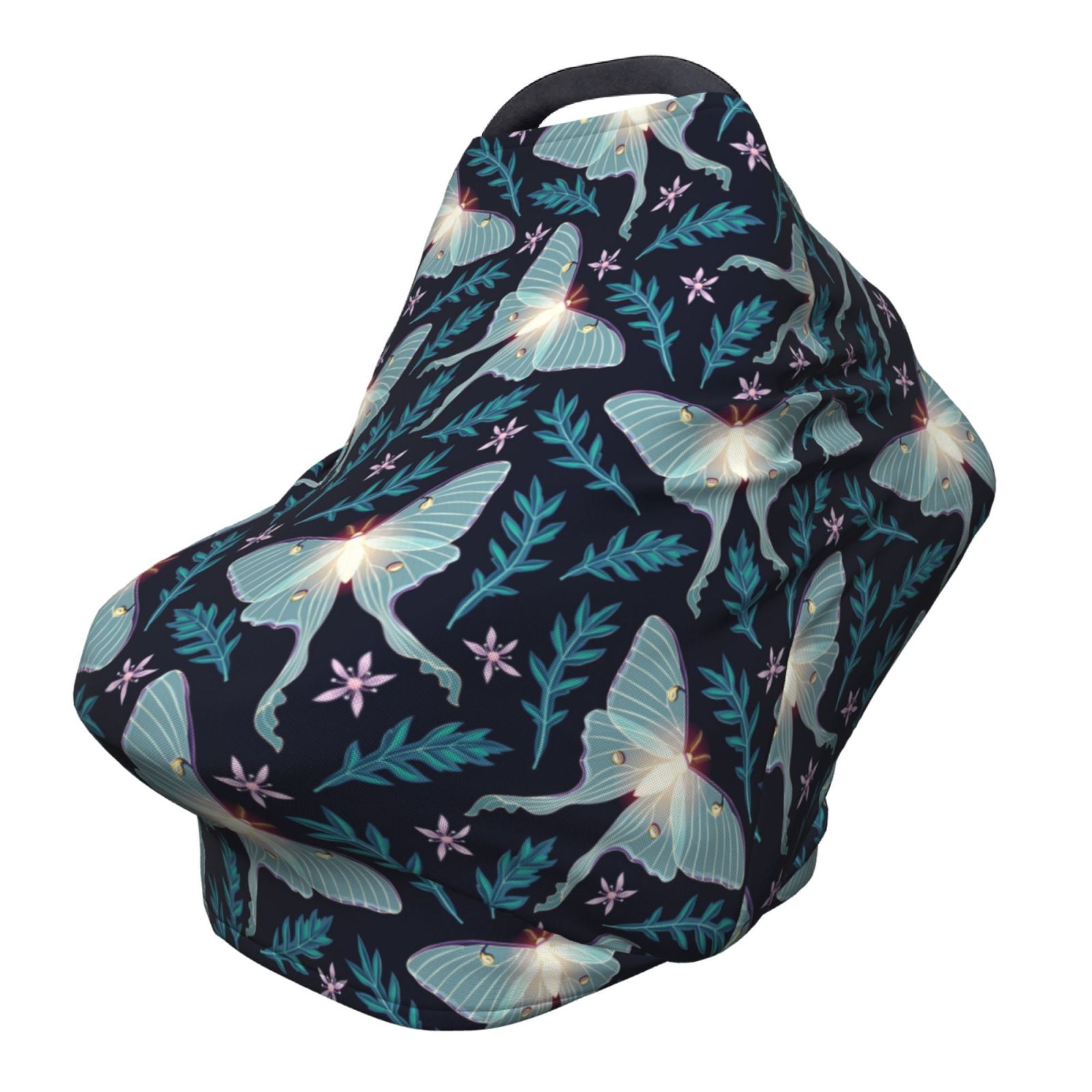 Haiem Glowing Butterfly Baby Nursing Cover & Nursing Poncho - Multi Use ...